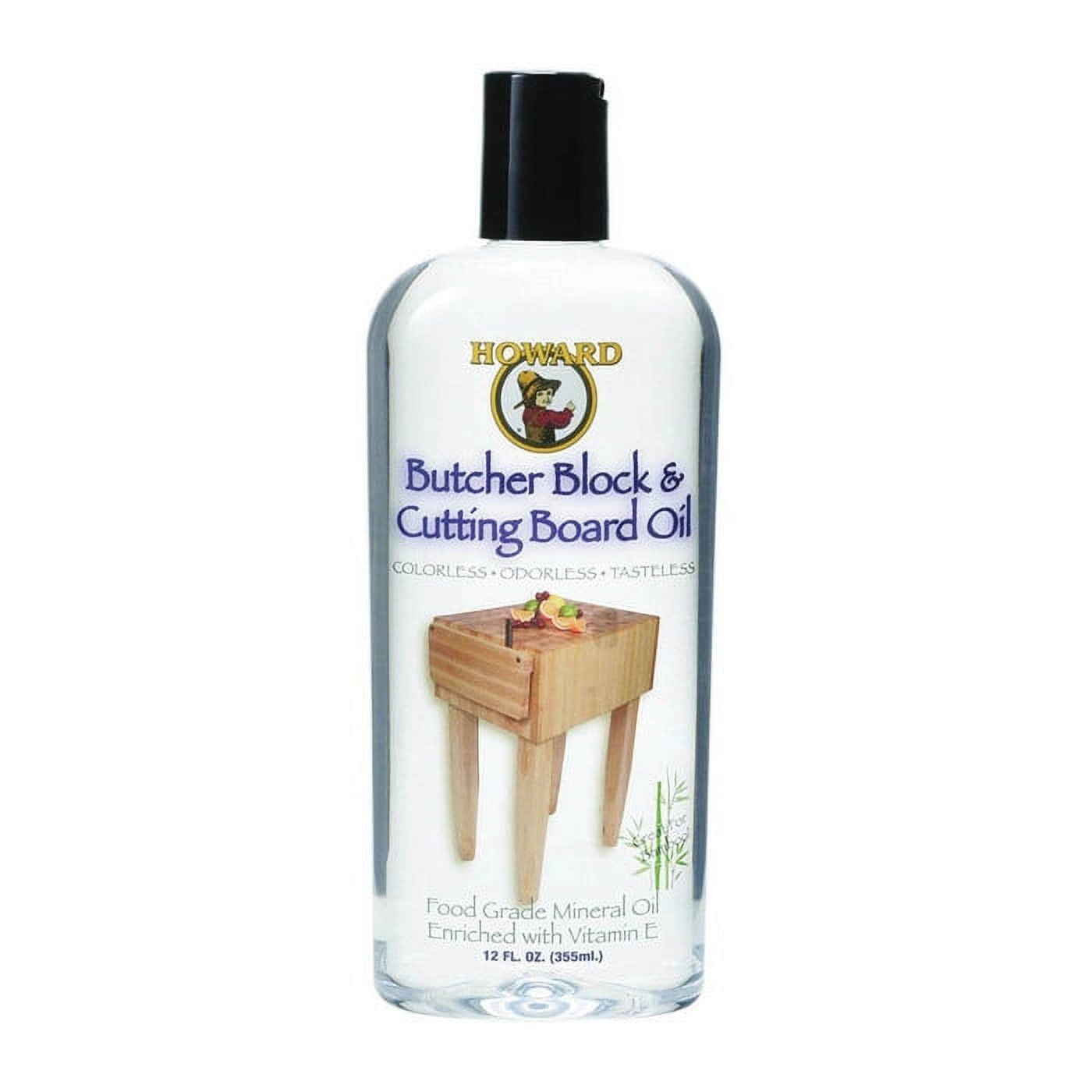 Howard Products 12-Pack 12 oz Butcher Block & Cutting Board Food Grade ...