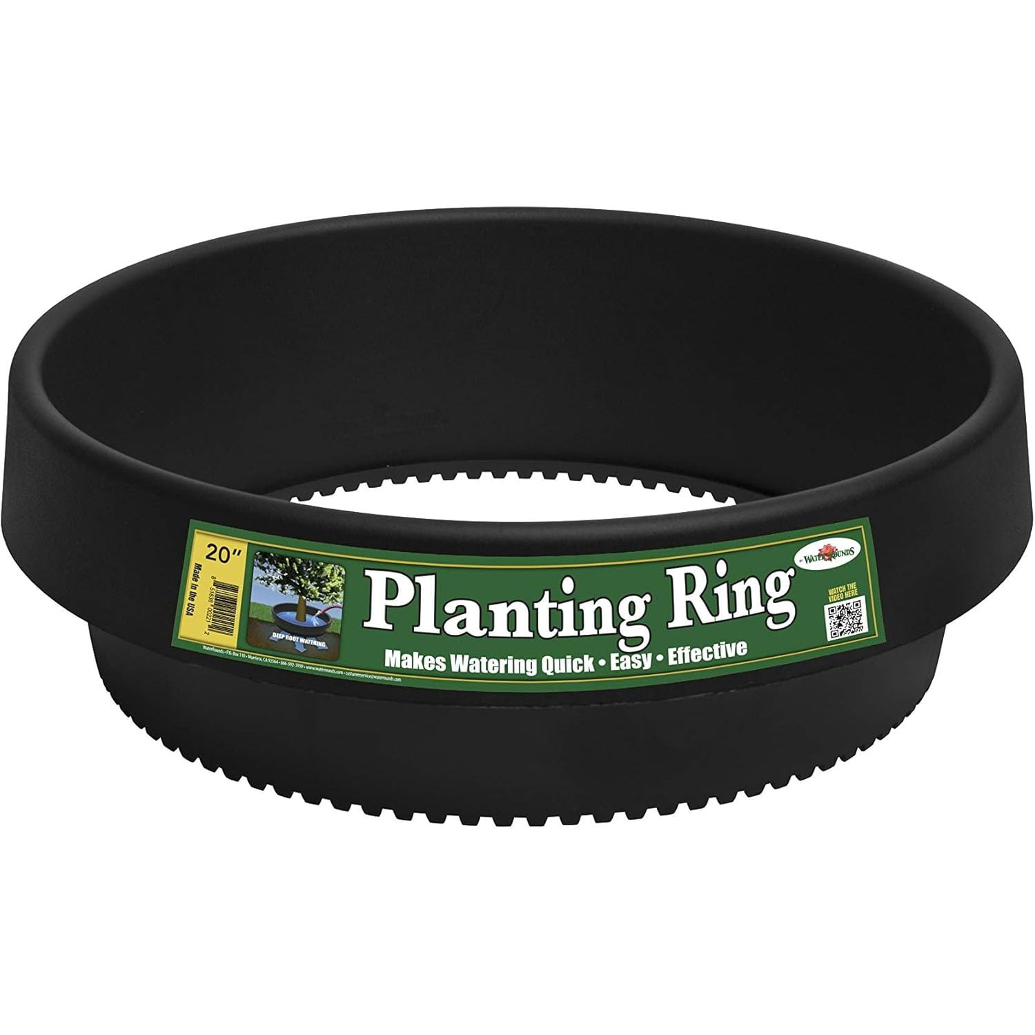 12 Pack of 20 in Planting Rings. Edging and Water Retention. Protects ...