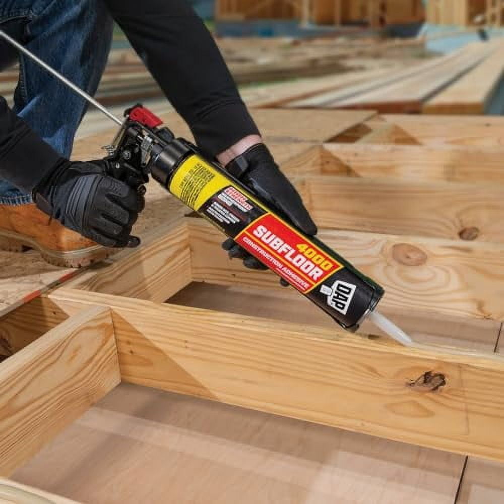 12-Pack of 28 oz DAP 25117 4000 Subfloor Construction Adhesive ...