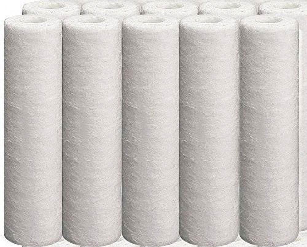 12 Pack of 5 Micron Reverse osmosis Sediment Filters compatible Whole ...
