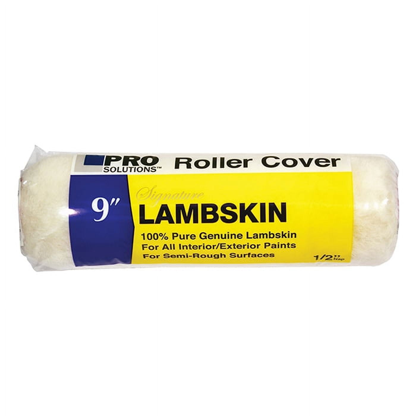 12 Pack of 9″ x 1/2″ Nap Pro Solutions 30025 Signature, Lambskin Roller ...