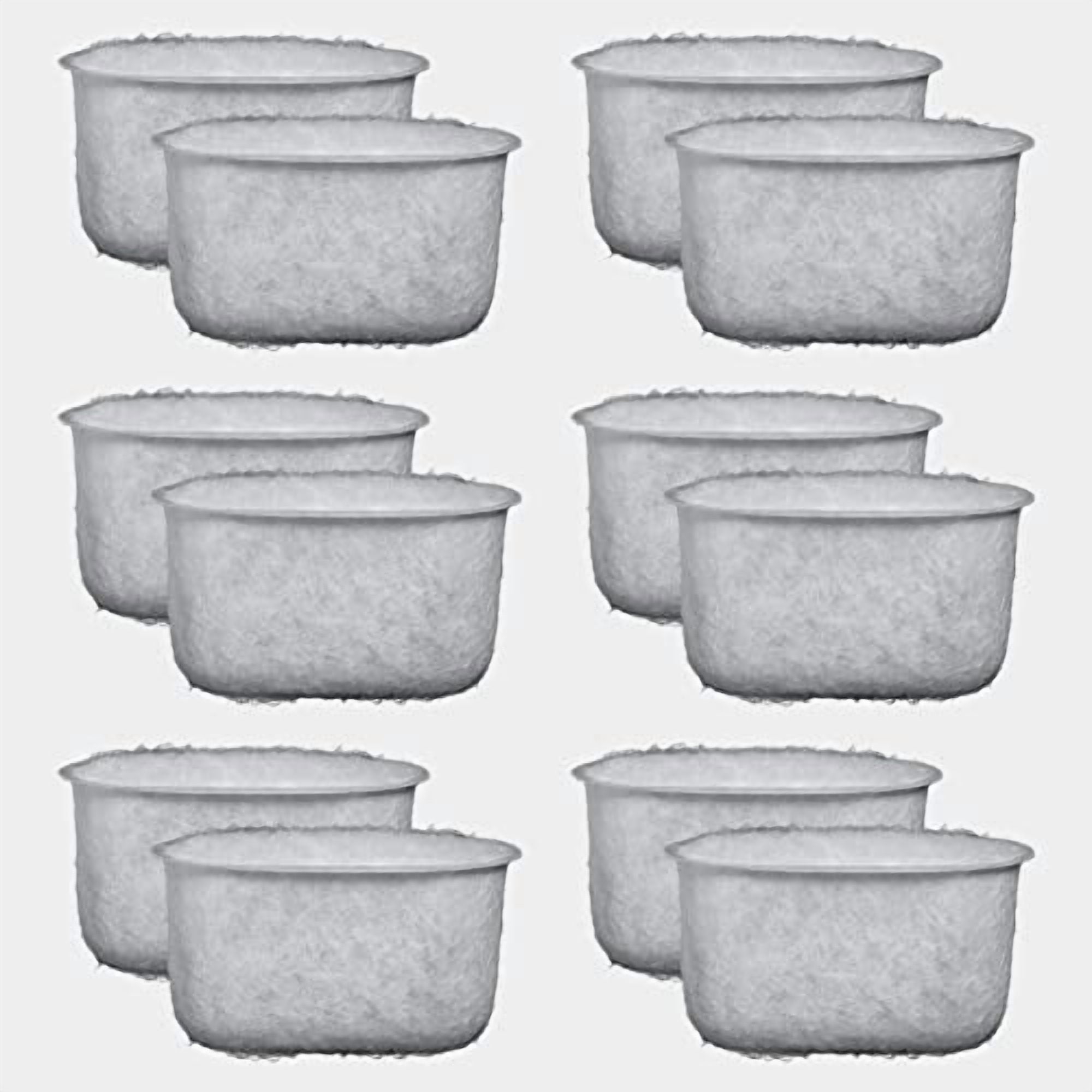 12 Pack of Coffee maker Replacement Charcoal Water Filter for Braun ...