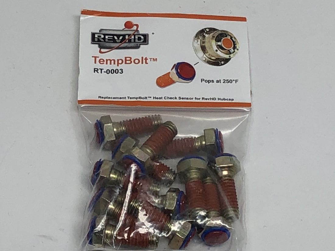 12 Pack of RevHD Replacement Heat Check TempBolts For RevHD Axle ...