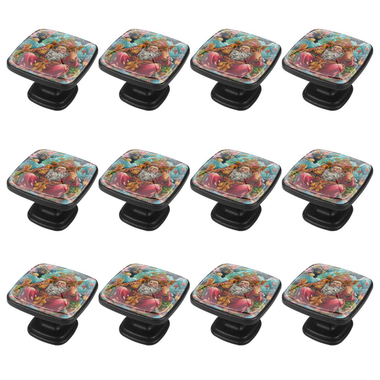 12 Pack the God of Wealth Square Cabinet Knobs Kitchen Cabinet Pulls ...