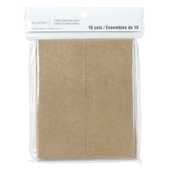 12 Packs: 10 ct. (120 total) 4.25" x 5.5" Gatefold Cards & Envelopes by ...
