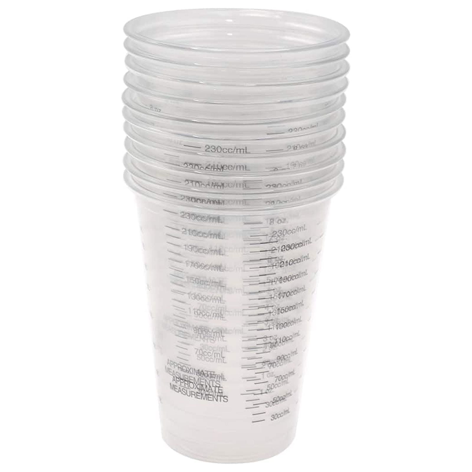 12 Packs: 10 ct. (120 total) 8oz. Resin Mixing Containers by Craft ...