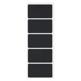 12 Packs: 10 ct. (120 total) Rectangular Chalkboard Labels by ...