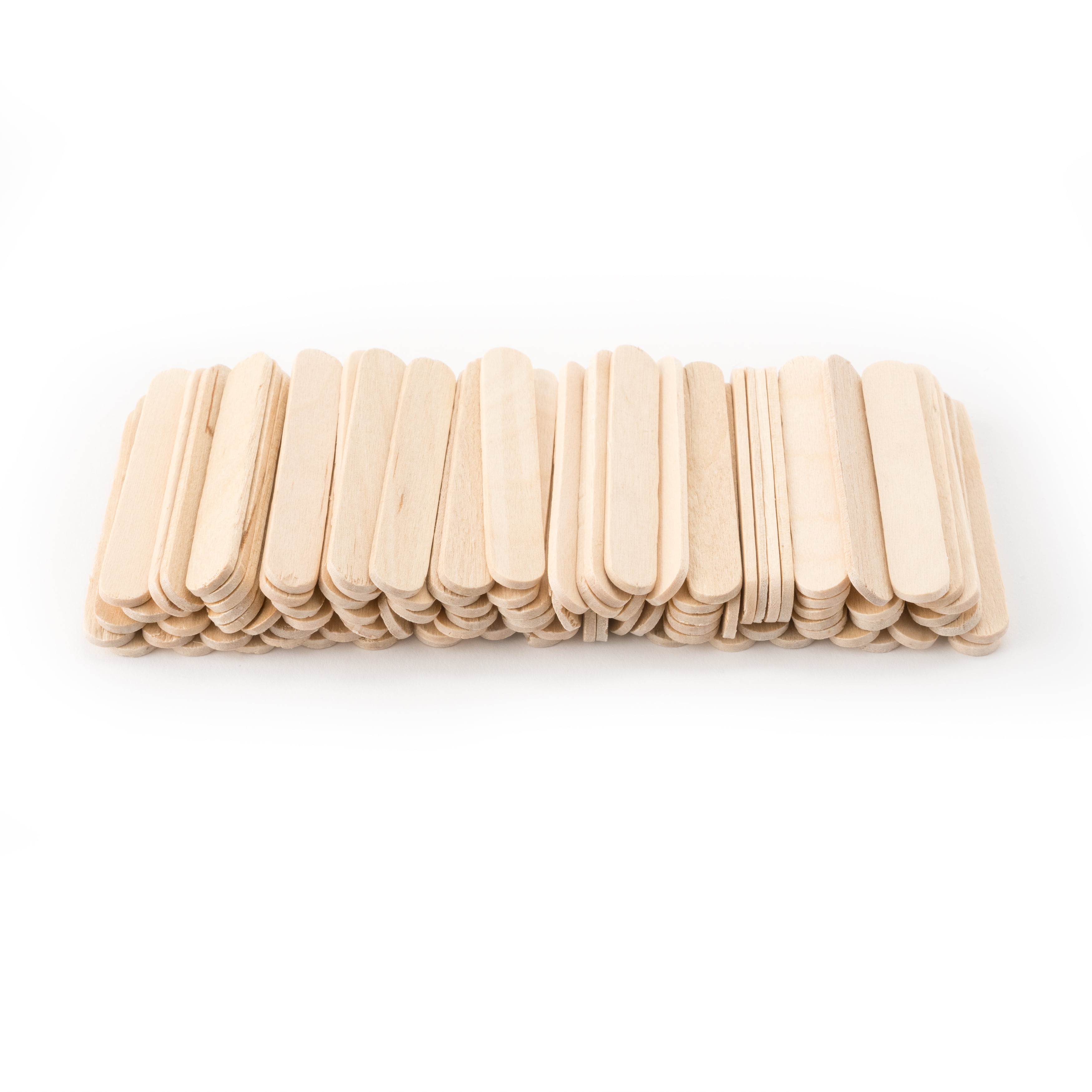12 Packs: 100 ct. (1,200 total) 2.5" Wood Craft Sticks by Creatology ...