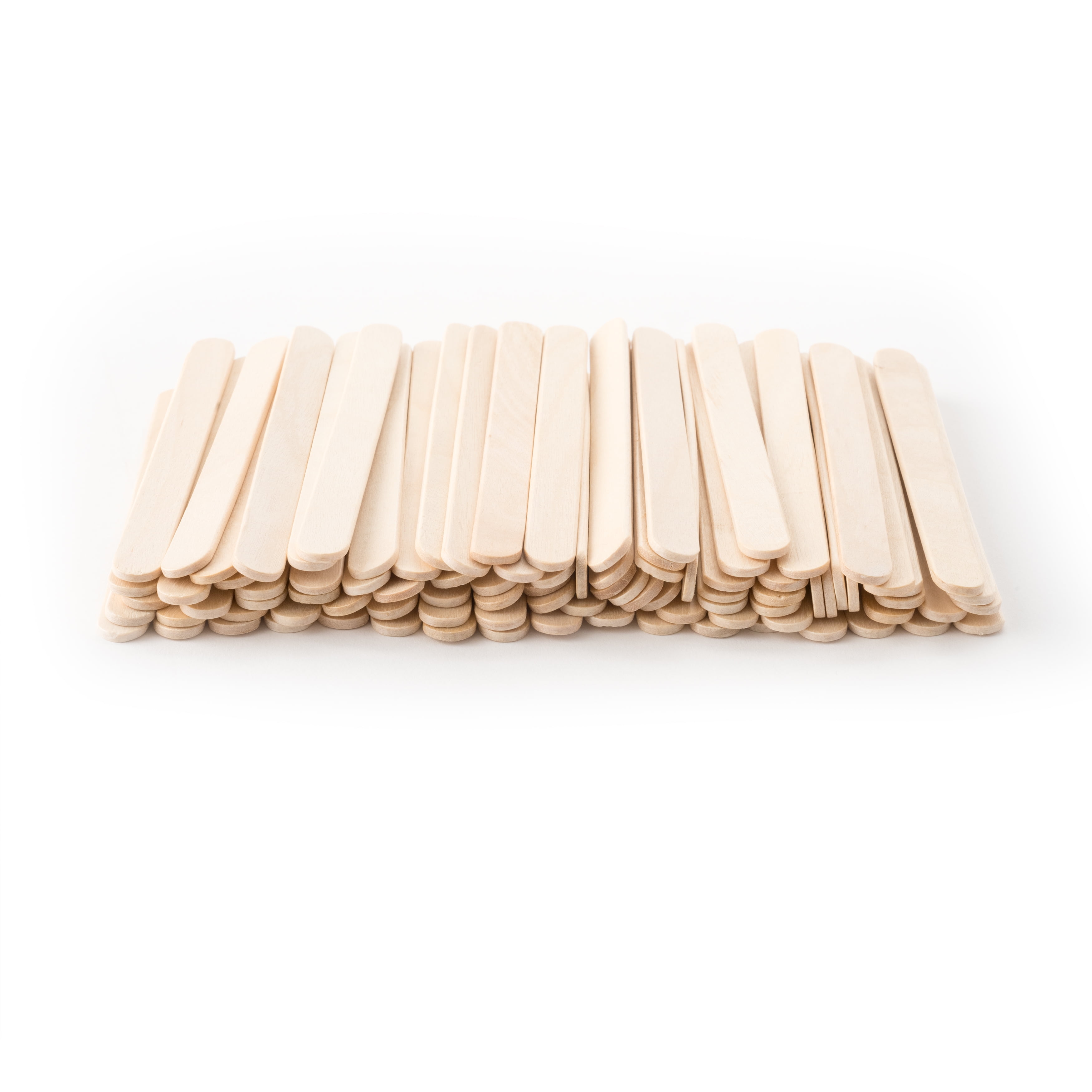 12 Packs: 100 ct. (1,200 total) 4.5" Wood Craft Sticks by Creatology ...