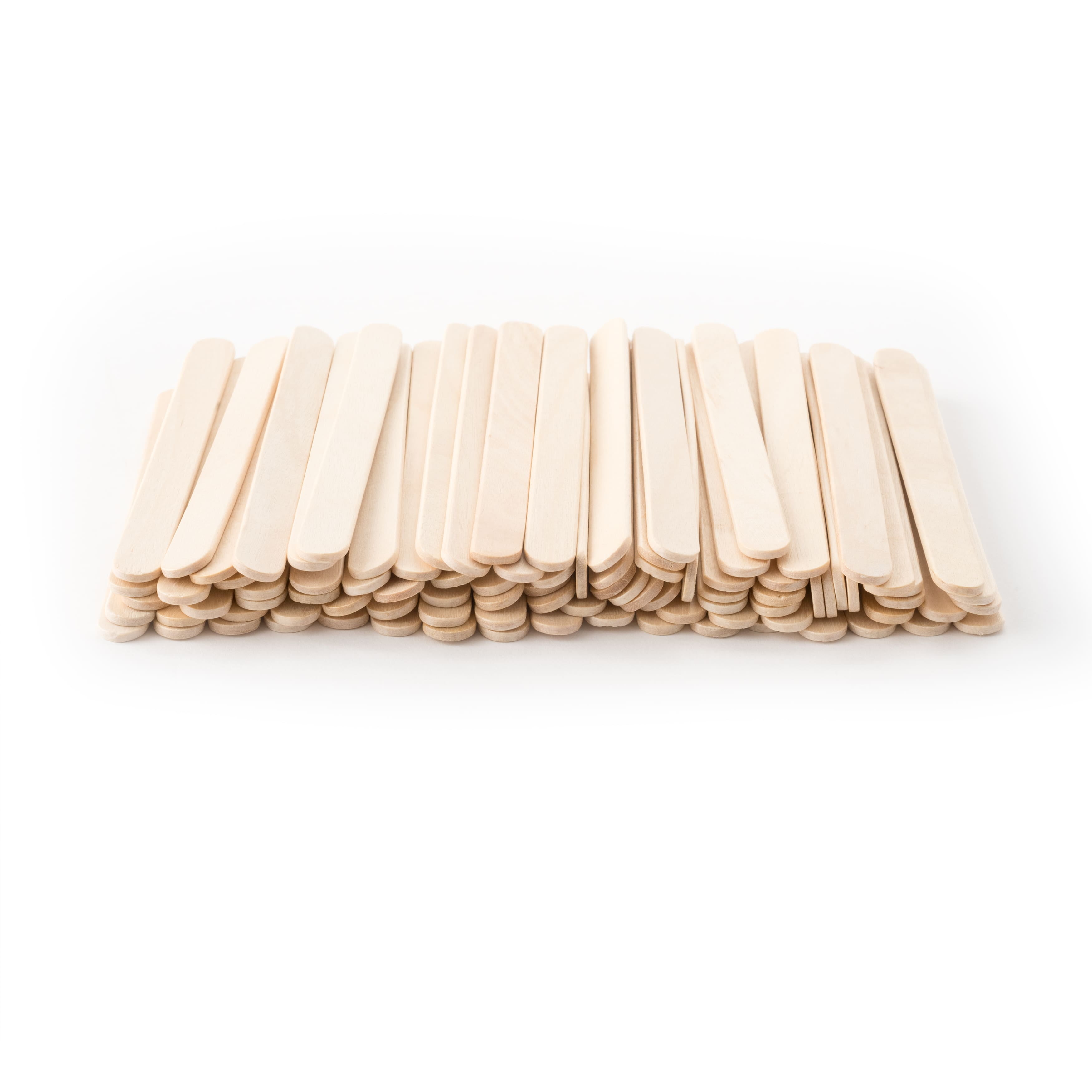 12 Packs: 100 ct. (1,200 total) 4.5" Wood Craft Sticks by Creatology ...