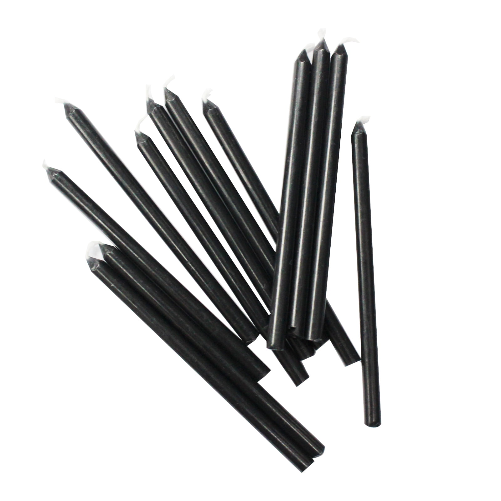 12 Packs: 12 ct. (144 total) Black Candles by Celebrate It® - Walmart.com