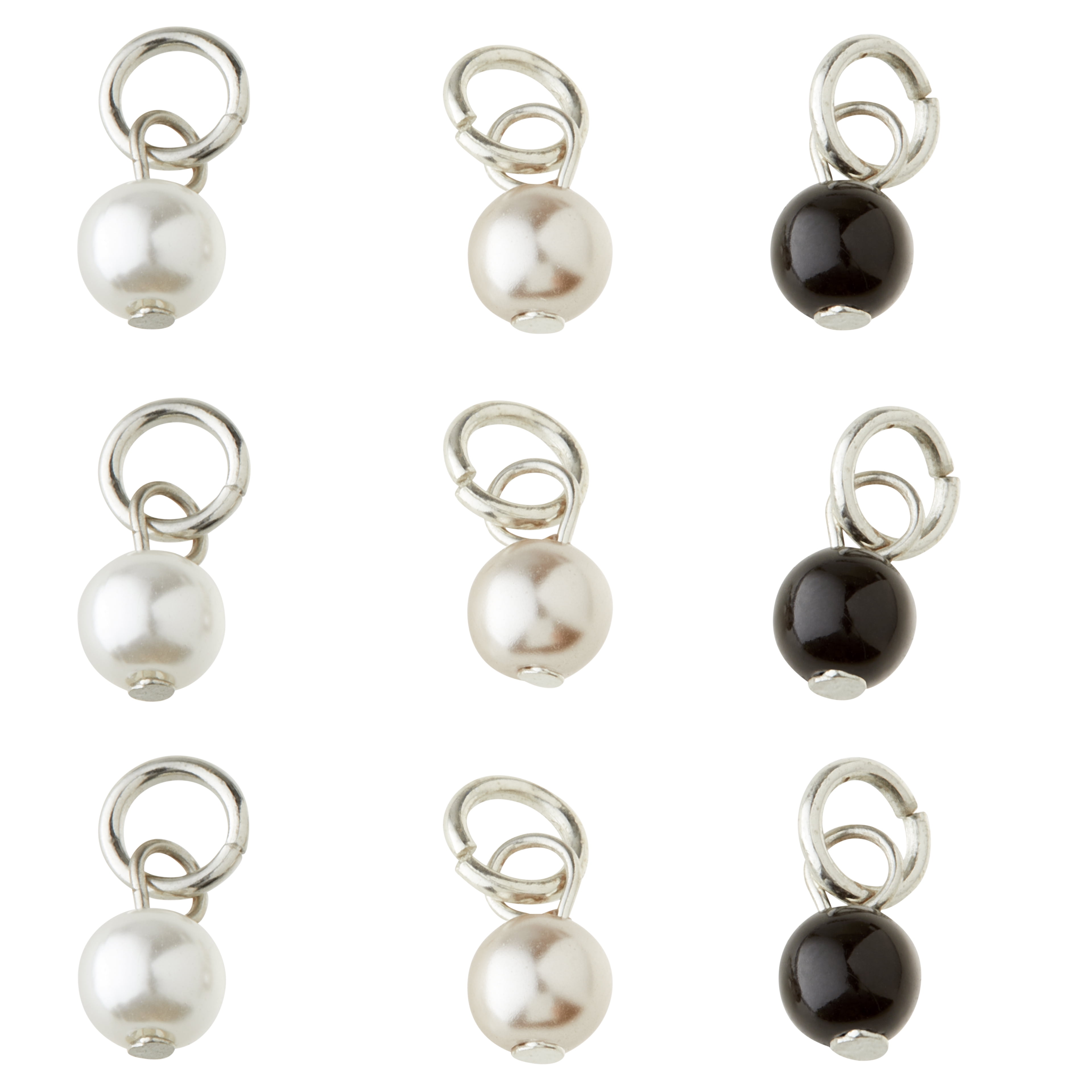 Bead Landing Charmalong Pearl Drop Charms, 12 Packs: 12 ct. (144 total ...