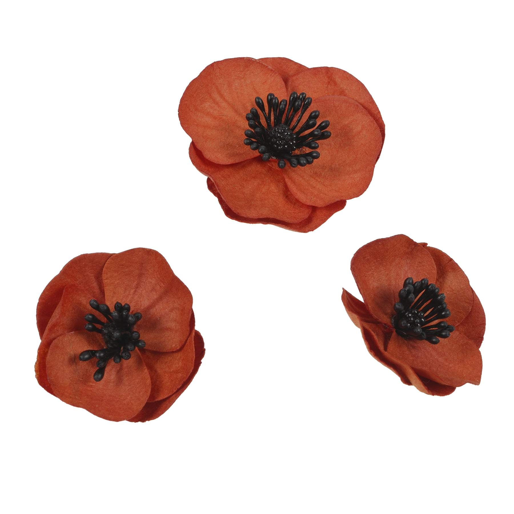 Recollections Red Poppy Paper Flowers, 12 Packs: 12 ct. (144 total ...