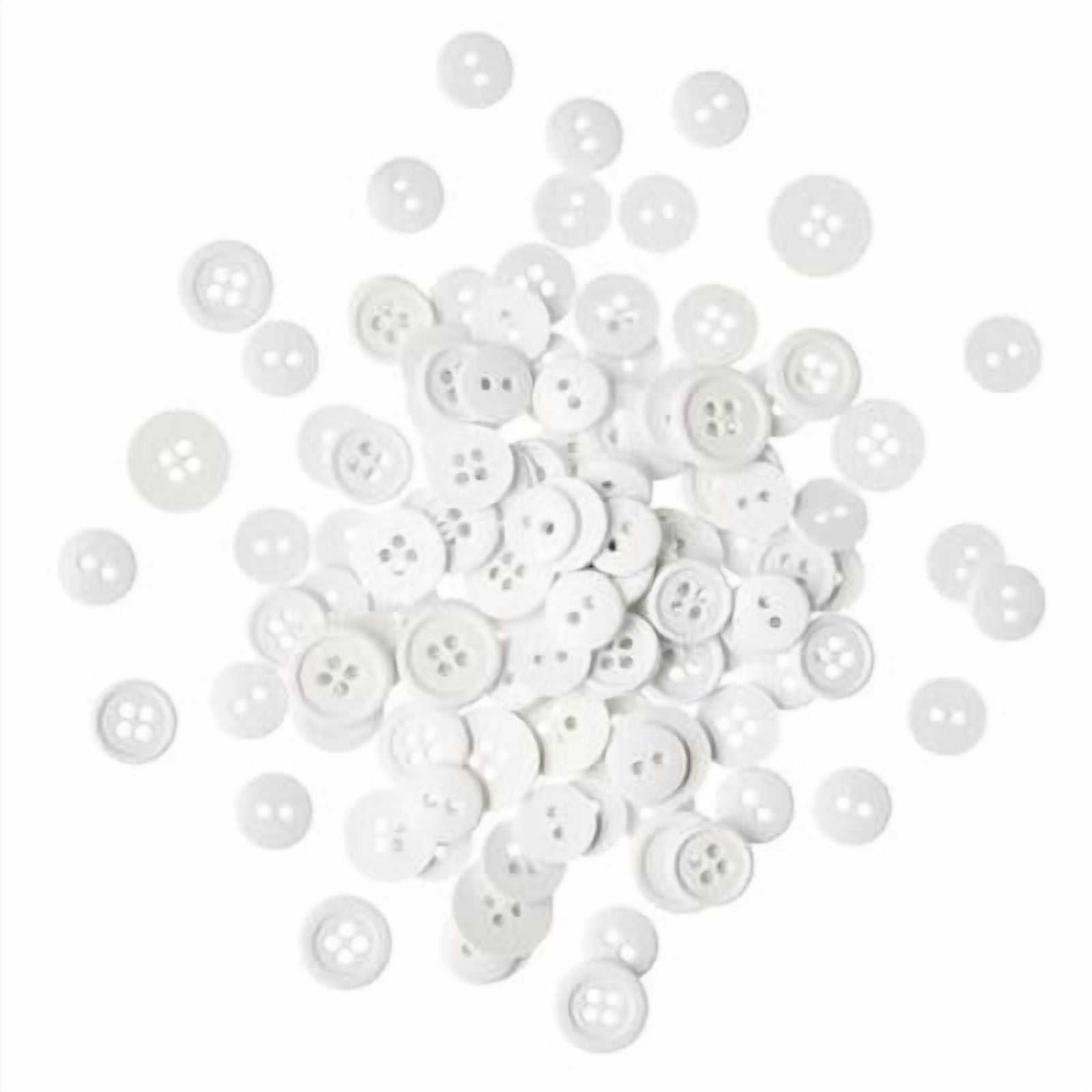 12 Packs: 120 ct. (1,440 total) Basic Buttons by Loops & Threads ...
