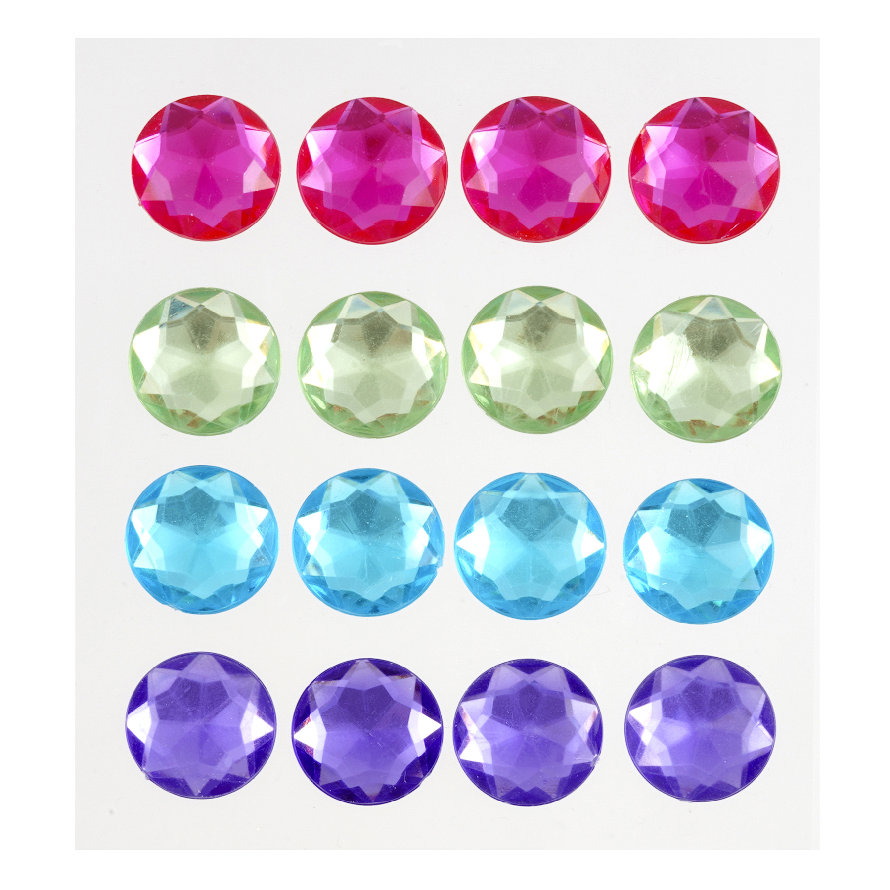 12 Packs: 16 ct. (192 total) Large Rhinestone Stickers by Recollections ...