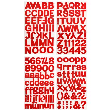 12 Pack: Glitter Script Alphabet Stickers by Recollections™ - Walmart.com