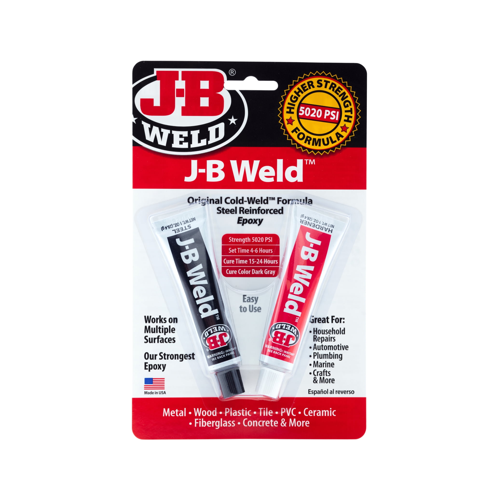 12 Packs: 2 ct. (24 total) J-B Weld® Original Cold-Weld™ Epoxy Twin ...