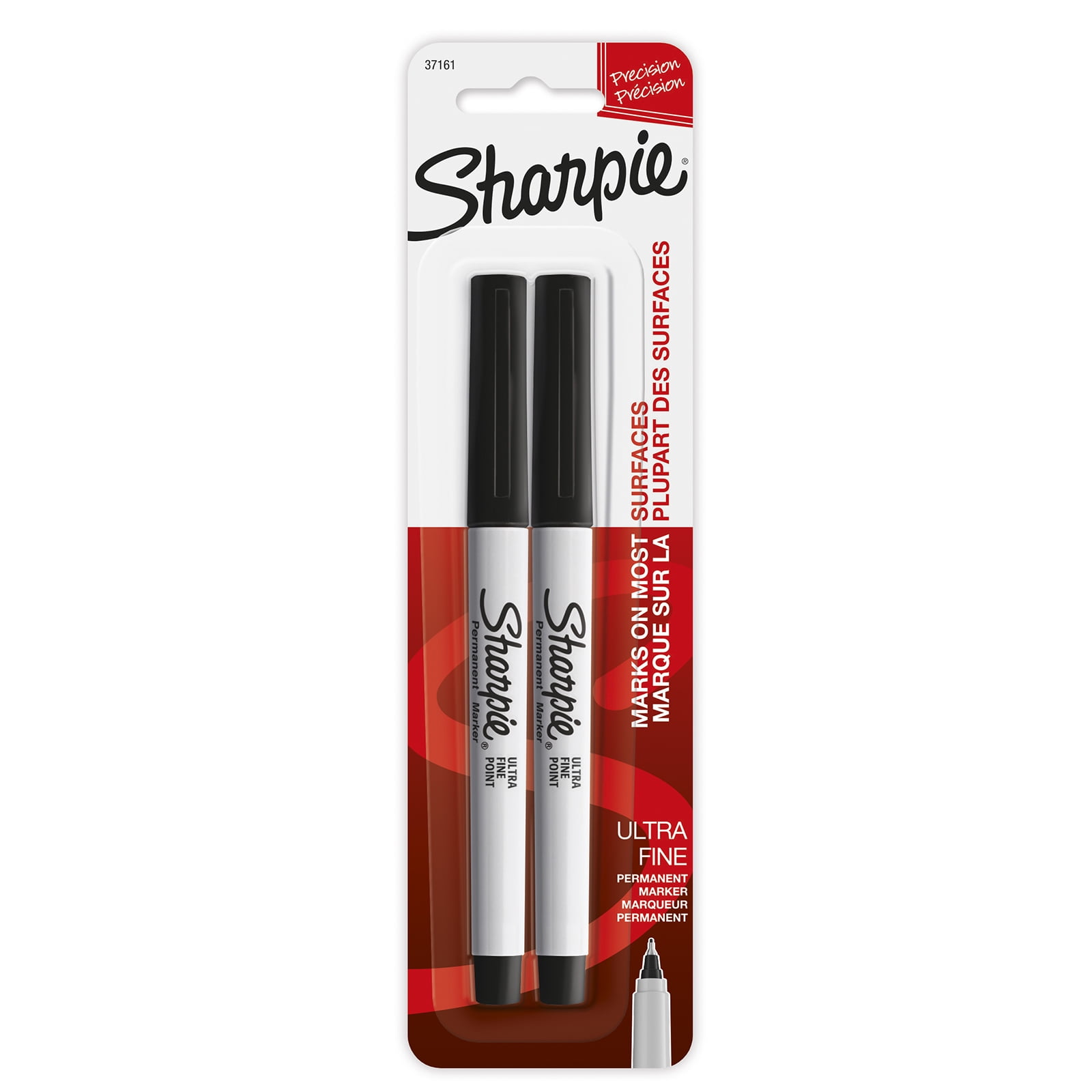 12 Packs: 2 ct. (24 total) Sharpie® Ultra Fine Point Black Permanent ...