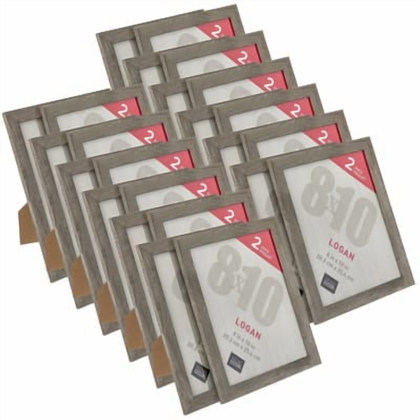 Studio Decor Wood 8" x 10" Tabletop Frames, Logan, 12 Packs: 2 ct. (24 ...