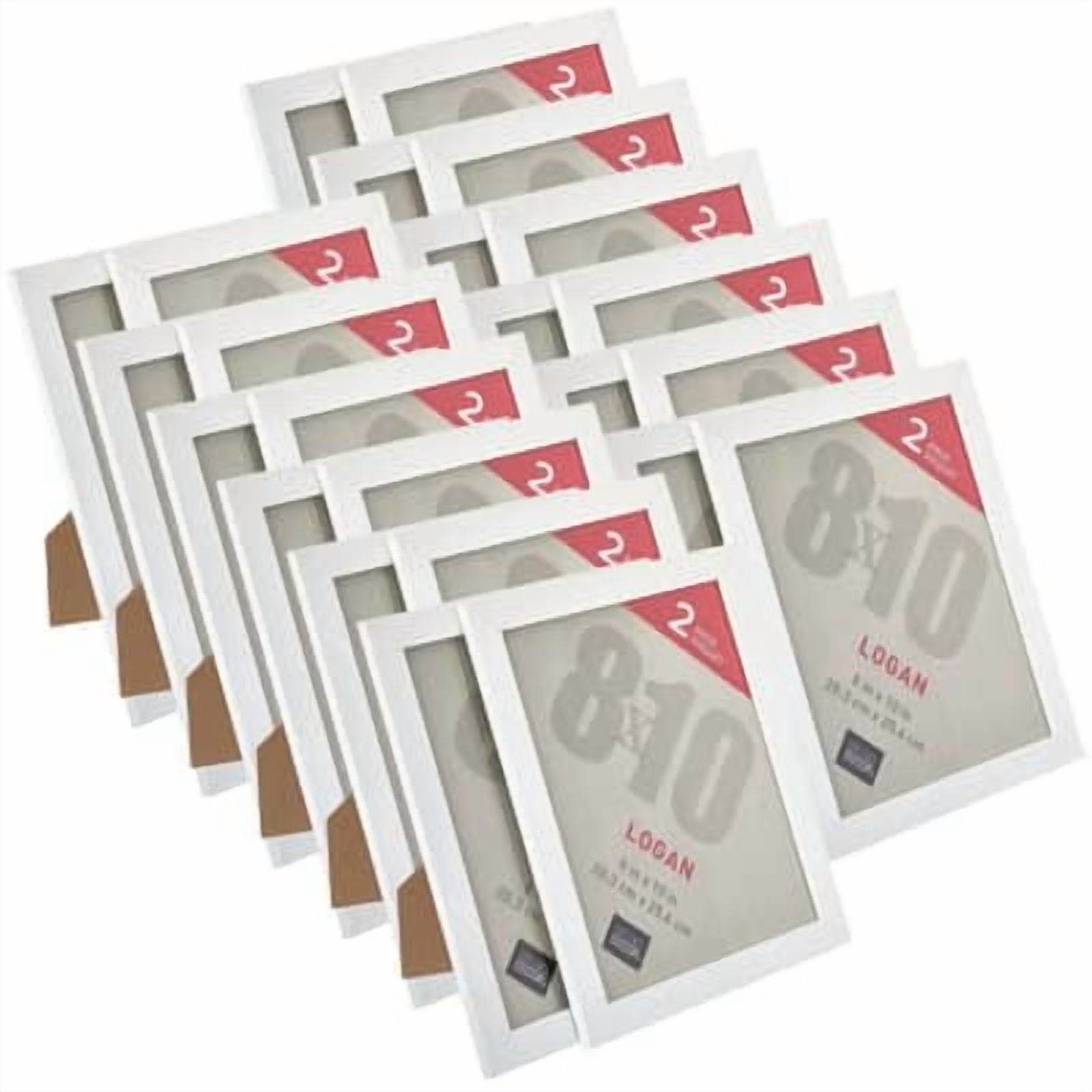 Studio Decor Wood 8" x 10" Tabletop Frames, Logan, 12 Packs: 2 ct. (24 ...