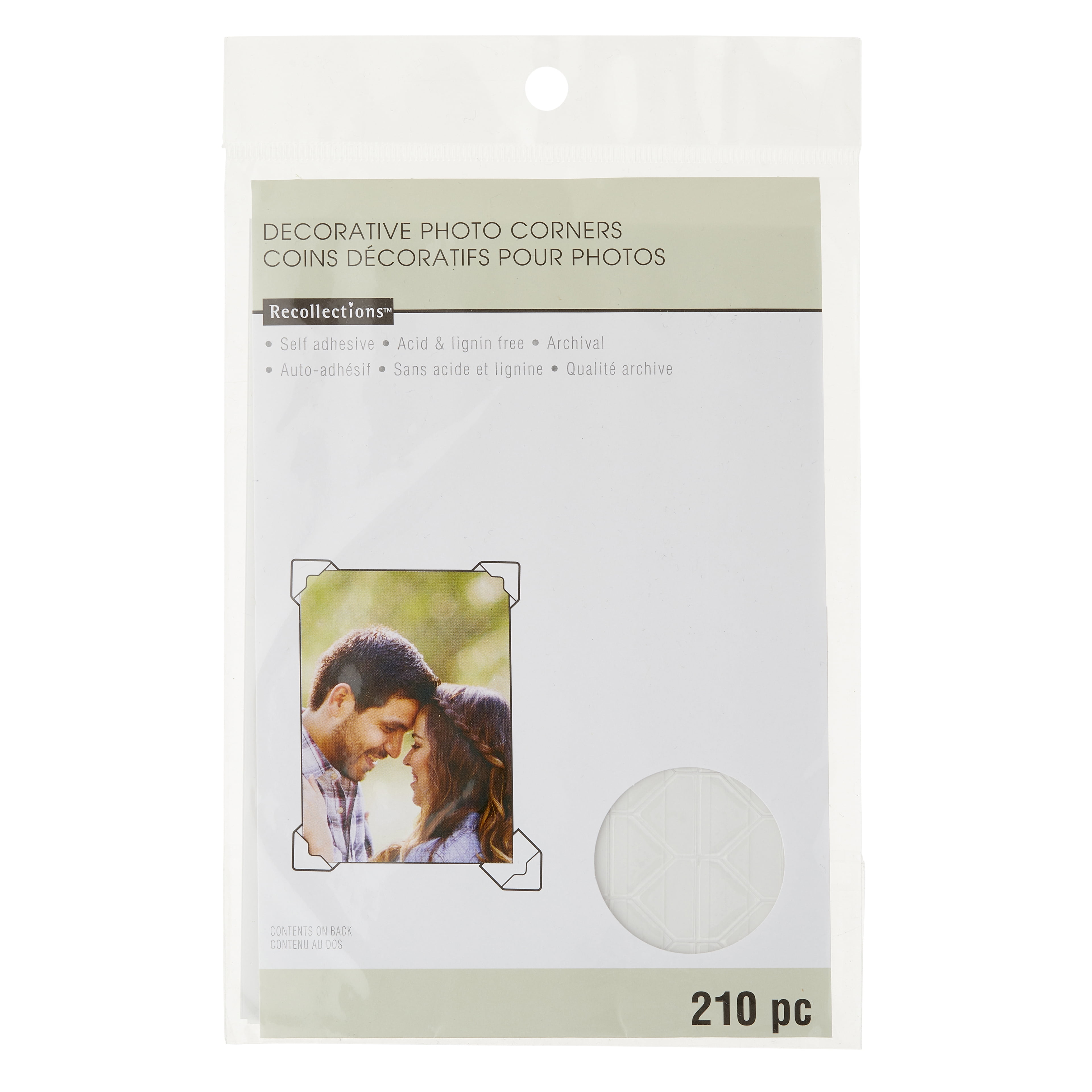Recollections Clear Photo Corners, 12 Packs: 210 ct. (2520 total ...