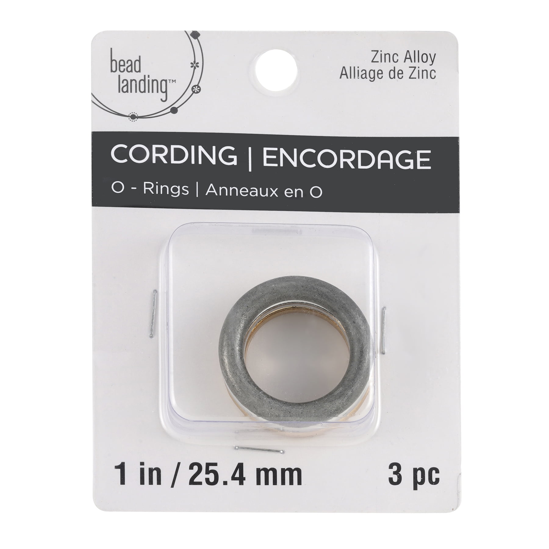 12 Packs: 3 ct. (36 total) 1" Mixed Color O-Ring Cord Connectors by ...