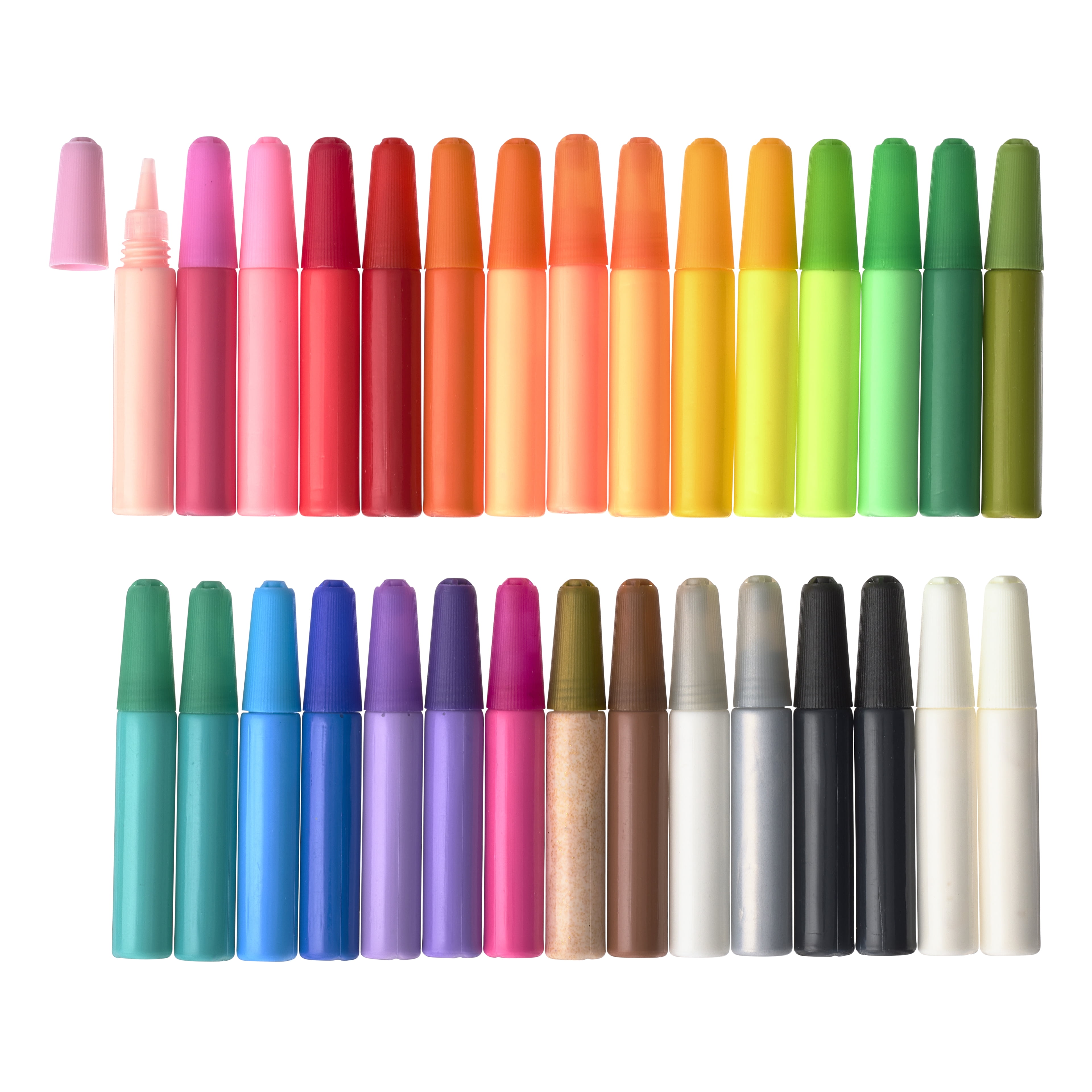 12 Packs: 30 ct. (360 total) Tulip® Dimensional Fabric Paint Mini ...