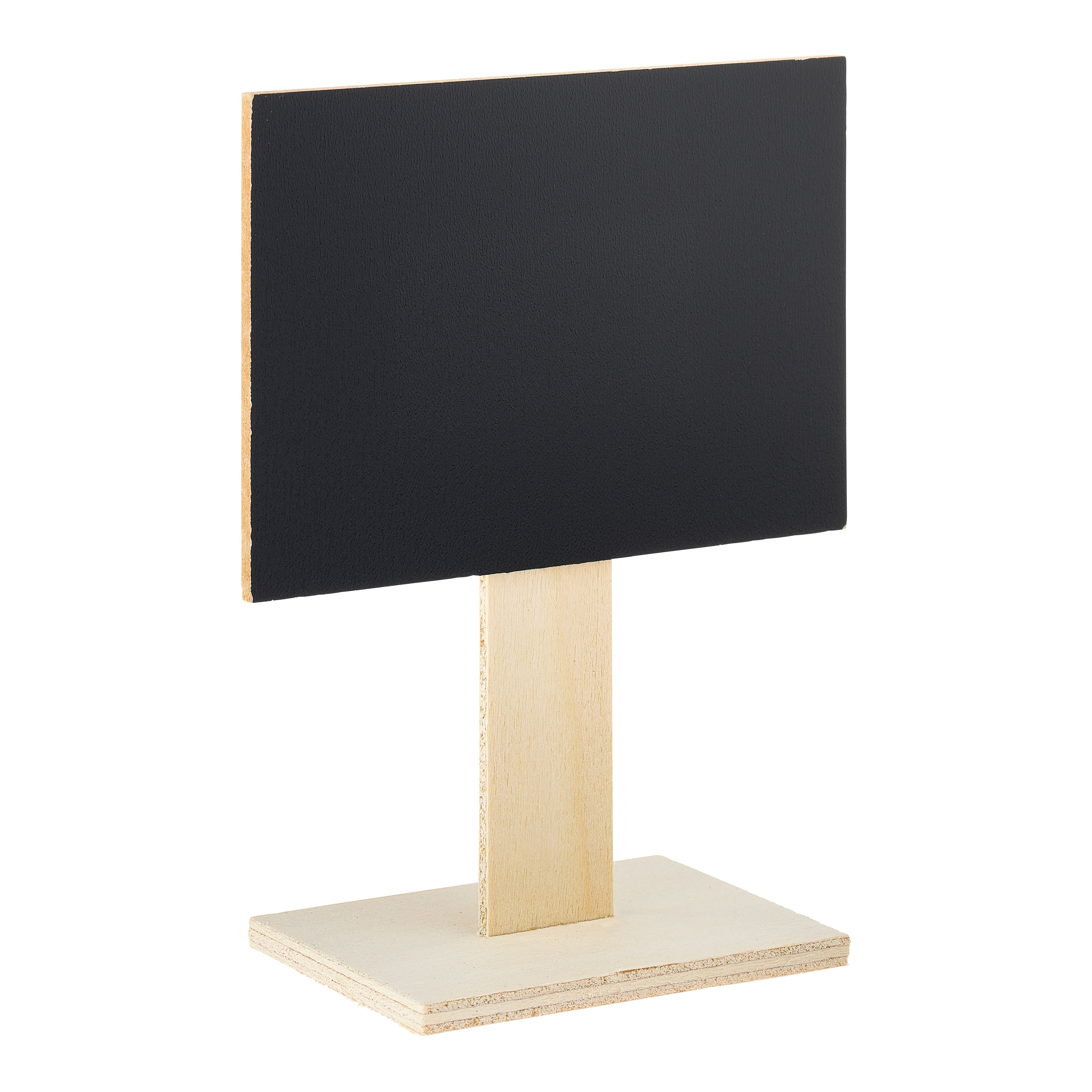 12 Packs: 4 ct. (48 total) 4.7" Chalkboard Stand by ArtMinds™ - Walmart.com