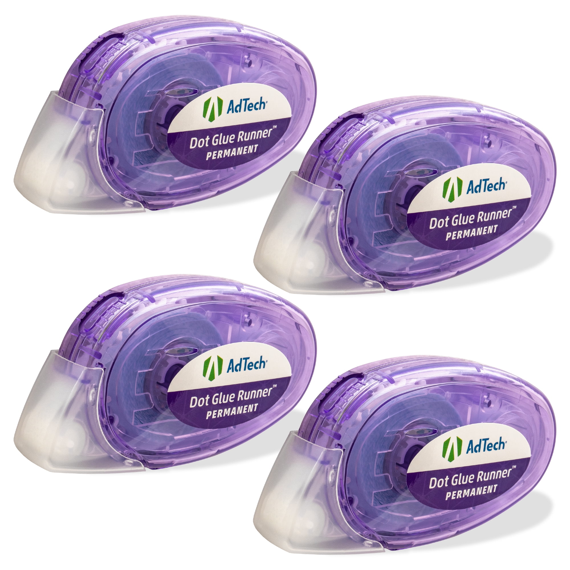12 Packs: 4 ct. (48 total) AdTech® Permanent Micro Dot Glue Runner ...