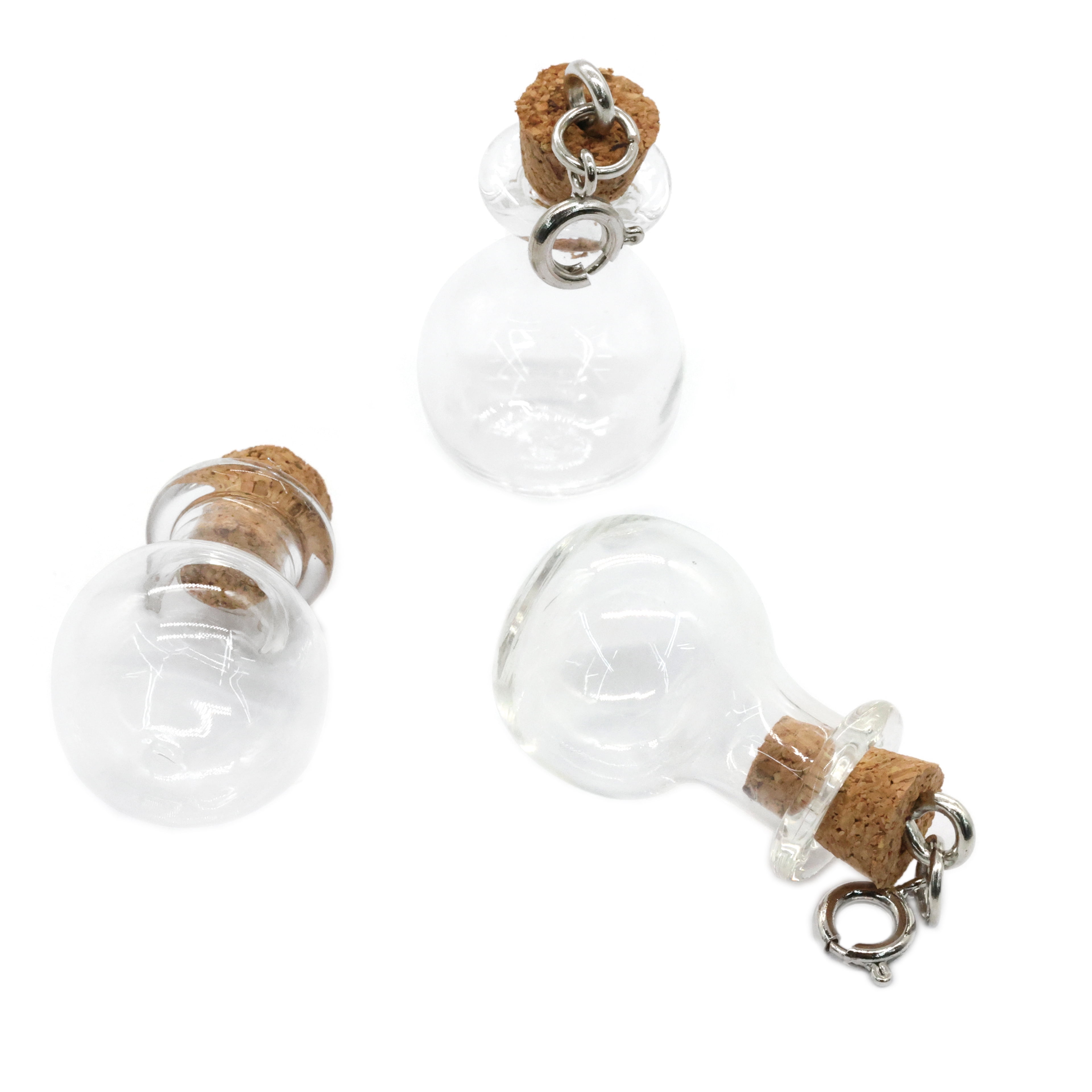 12 Packs: 4 ct. (48 total) Clear Potion Bottle Charms by Creatology ...