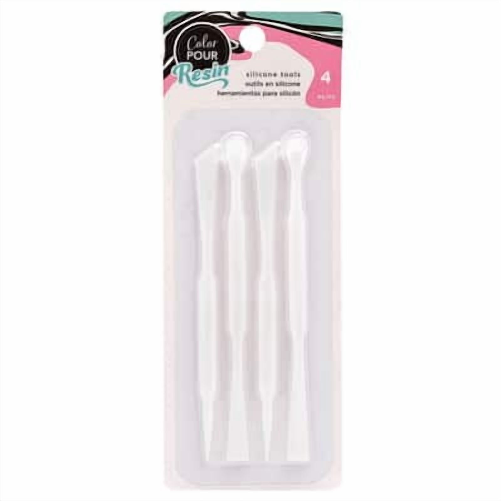 12 Packs: 4 ct. (48 total) Color Pour Resin Silicone Tools - Walmart.com