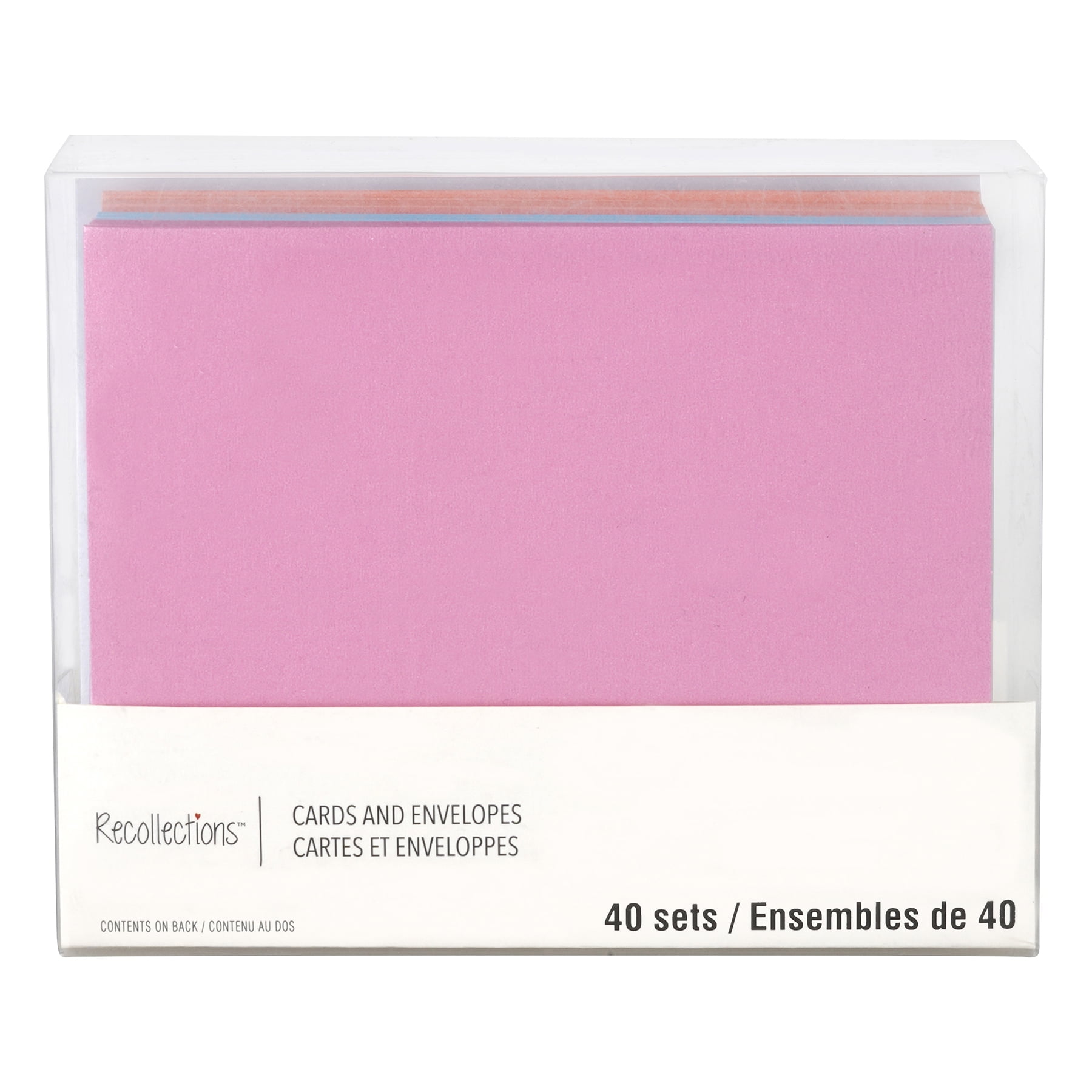 12 Packs: 40 ct. (480 total) 4.25" x 5.5" Shimmer Cards & Envelopes by ...