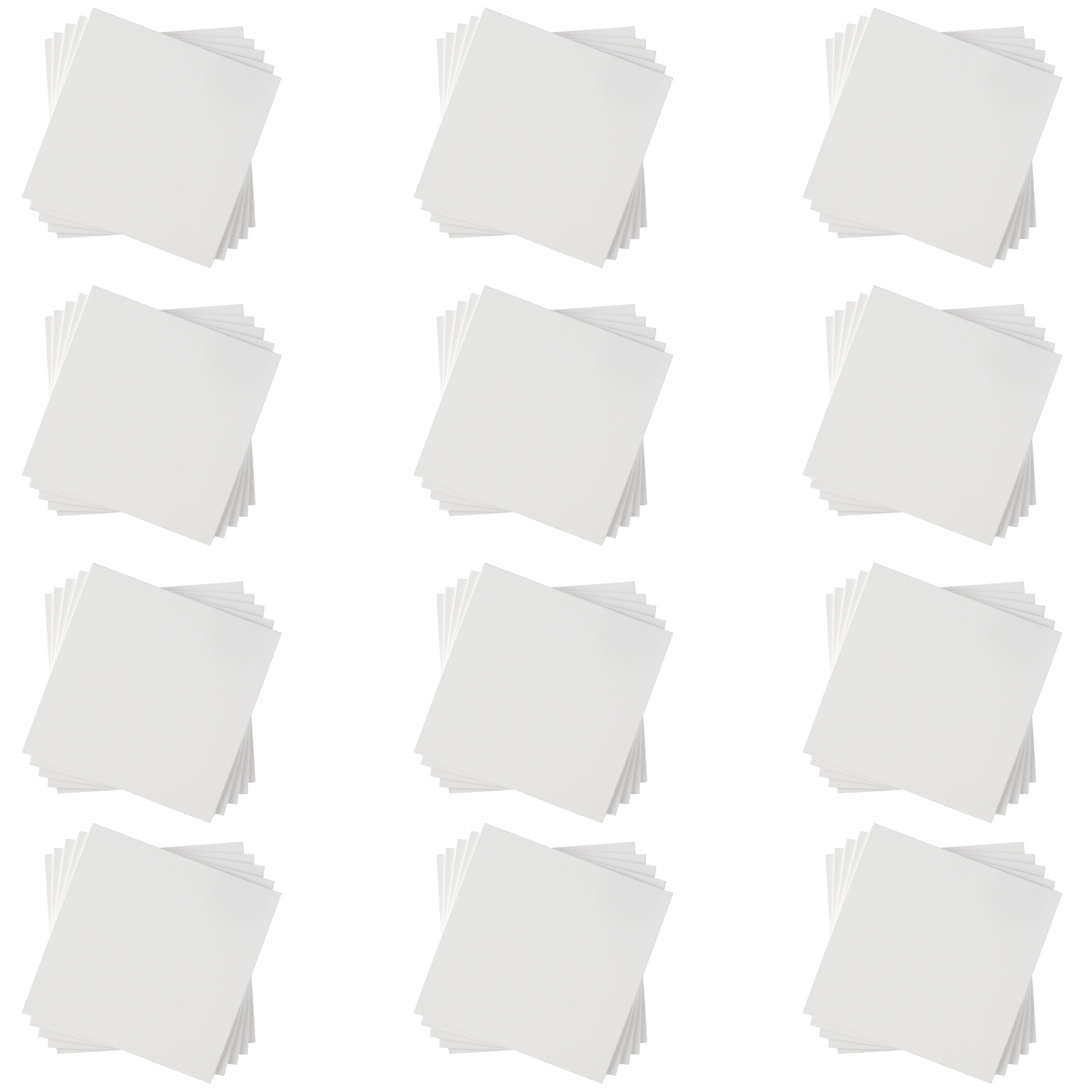 12 Packs: 5 ct. (60 total) 8" x 8" Canvas Panel by Creatology - Walmart.com