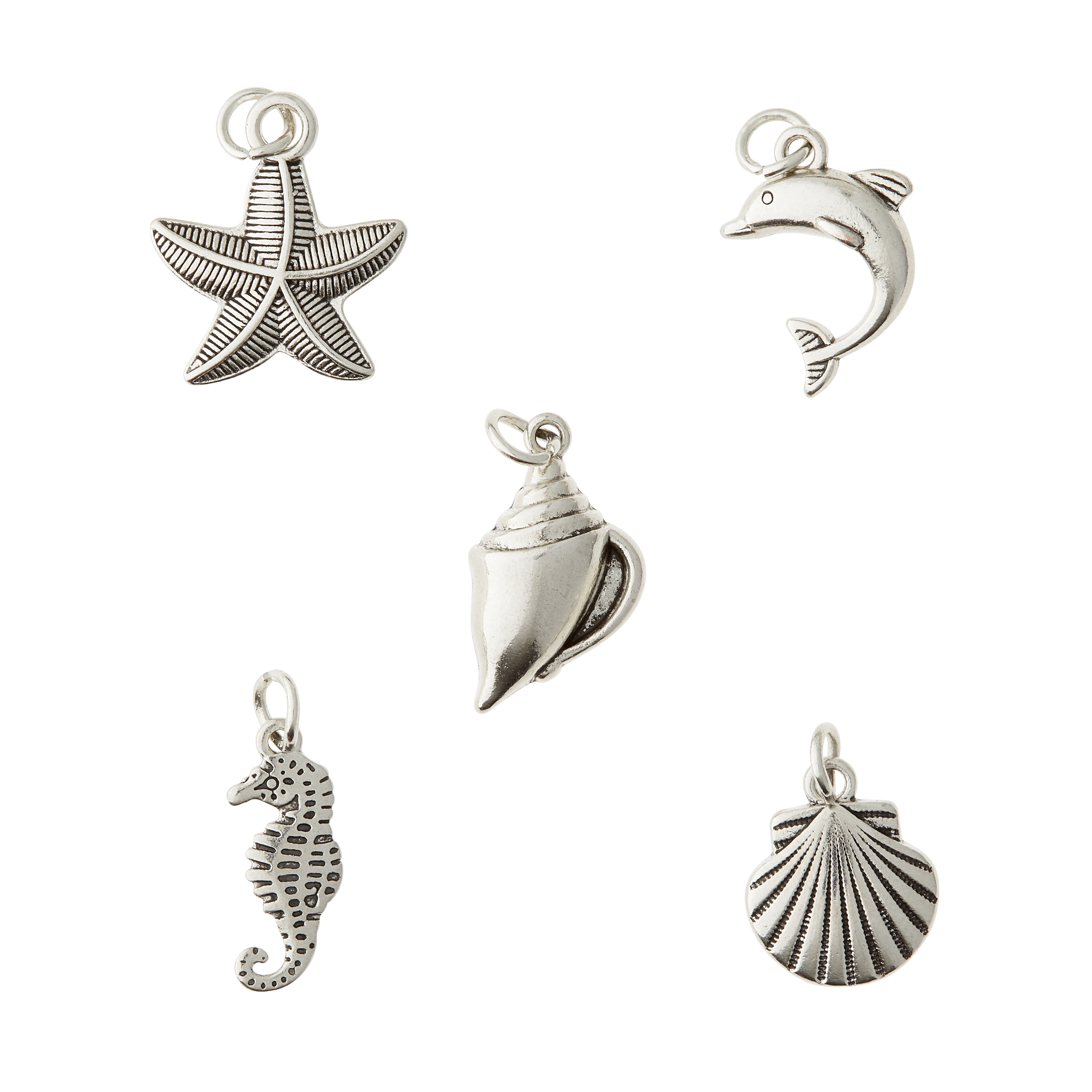 12 Packs: 5 ct. (60 total) Sea Life Charms by Bead Landing™ - Walmart.com