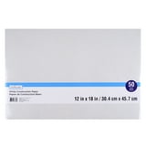 12 Packs: 50 ct. (600 total) 12" x 18" White Construction Paper by ...