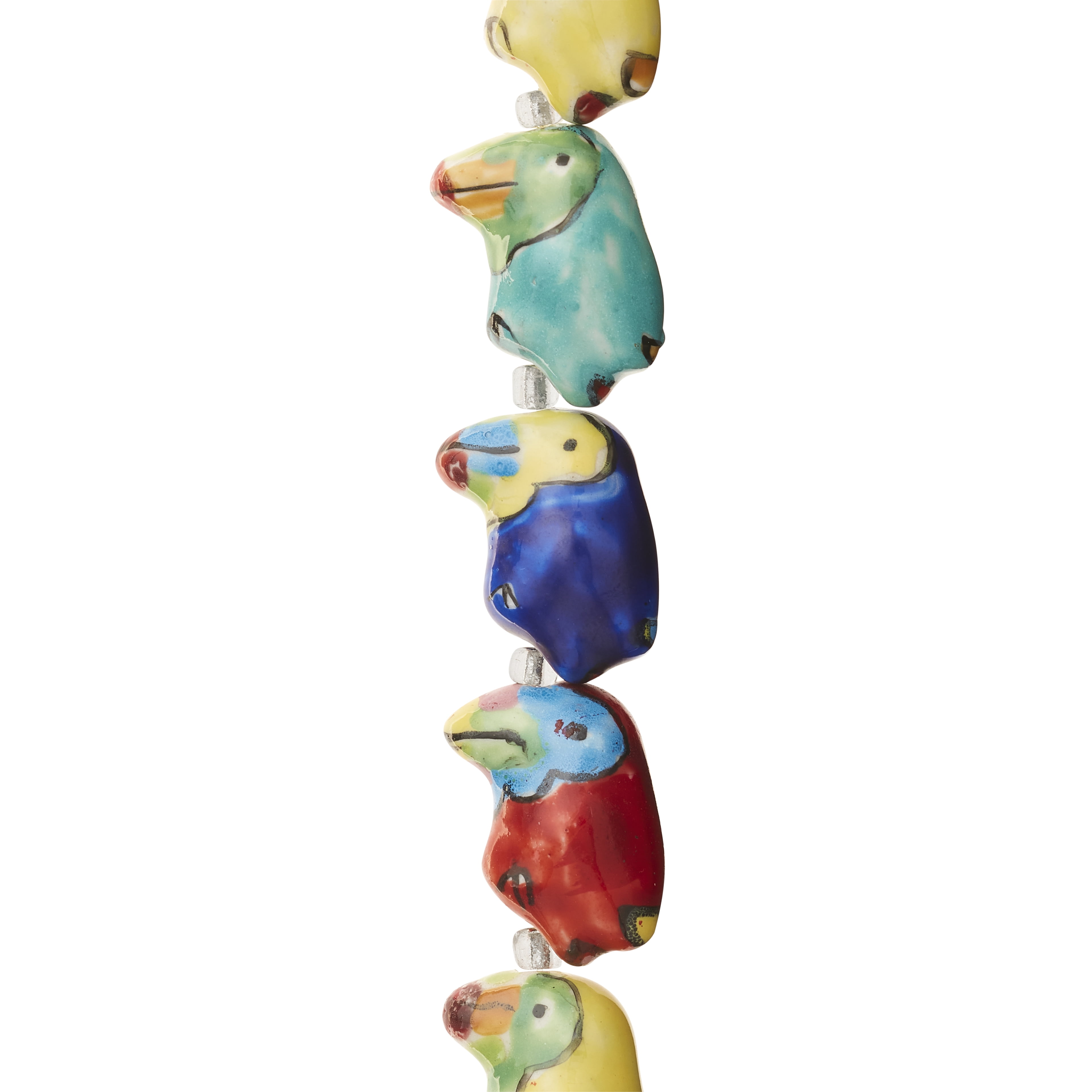 Bead Landing Ceramic Toucan Beads, 22mm, 12 Packs: 6 ct. (72 total ...
