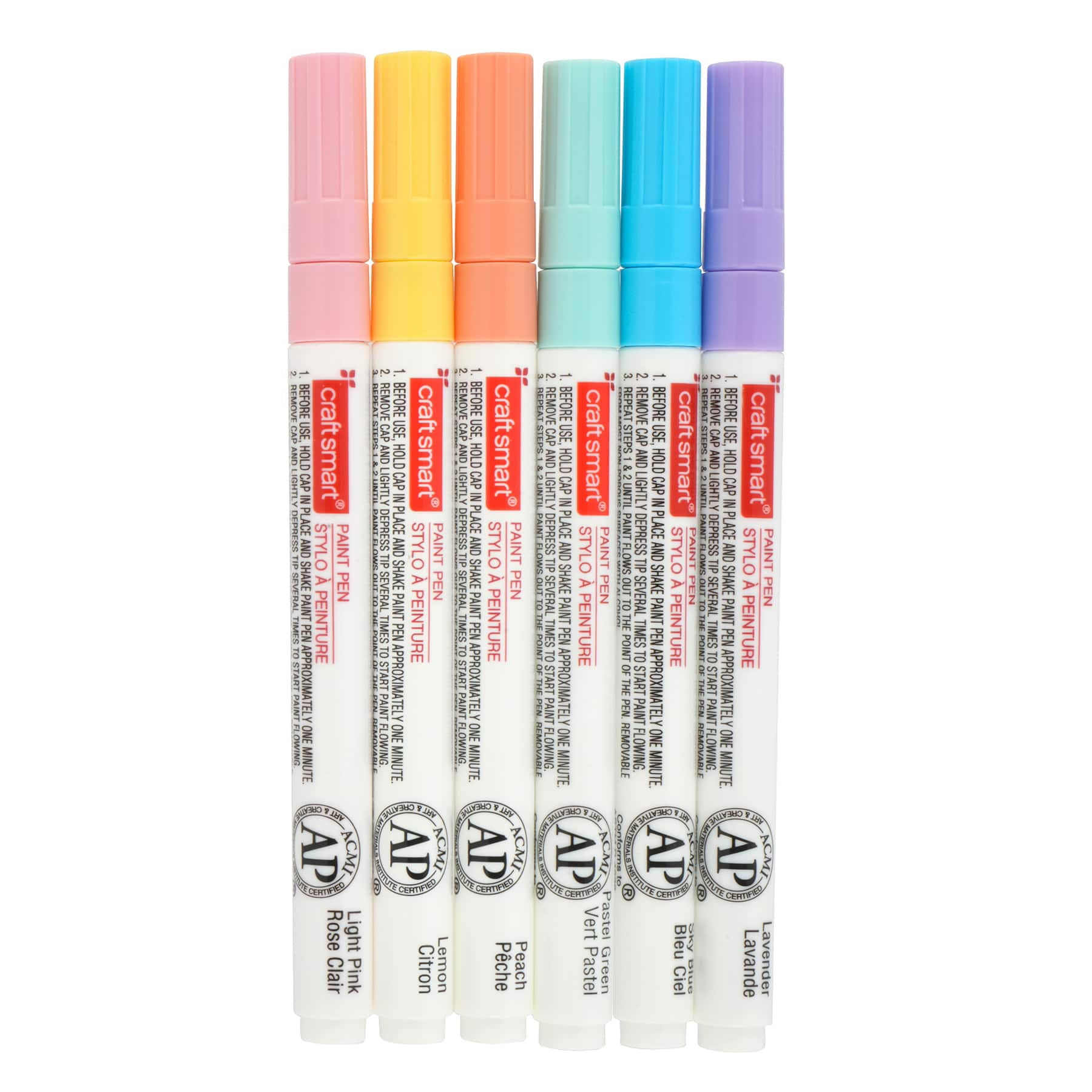 12 Packs: 6 ct. (72 total) Pastel Color Paint Pen Set by Craft Smart ...
