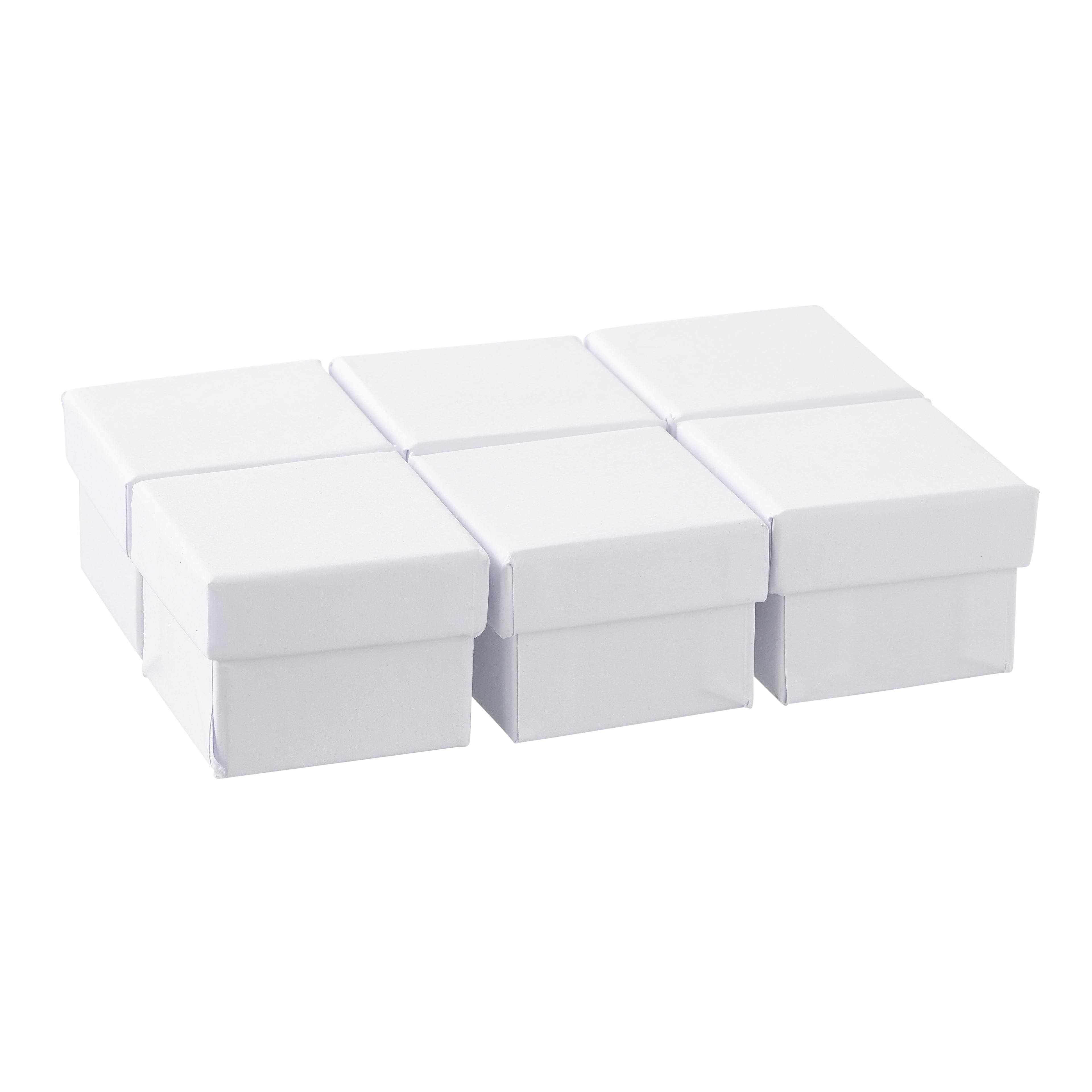 12 Packs: 6 ct. (72 total) White Ring Boxes by Bead Landing™ - Walmart.com