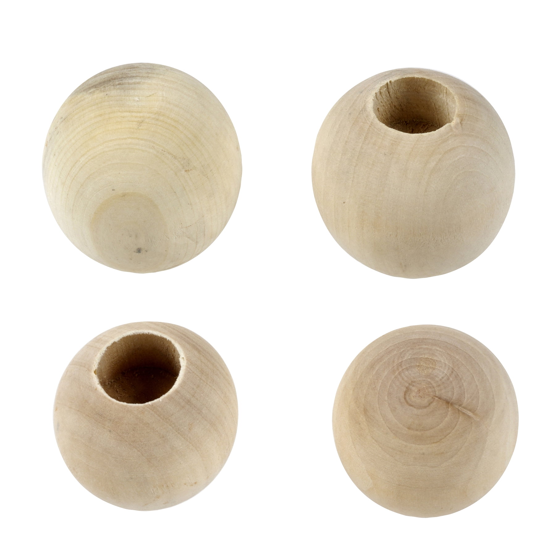 12 Packs: 6 ct. (72 total) Wood Head Beads by Creatology - Walmart.com