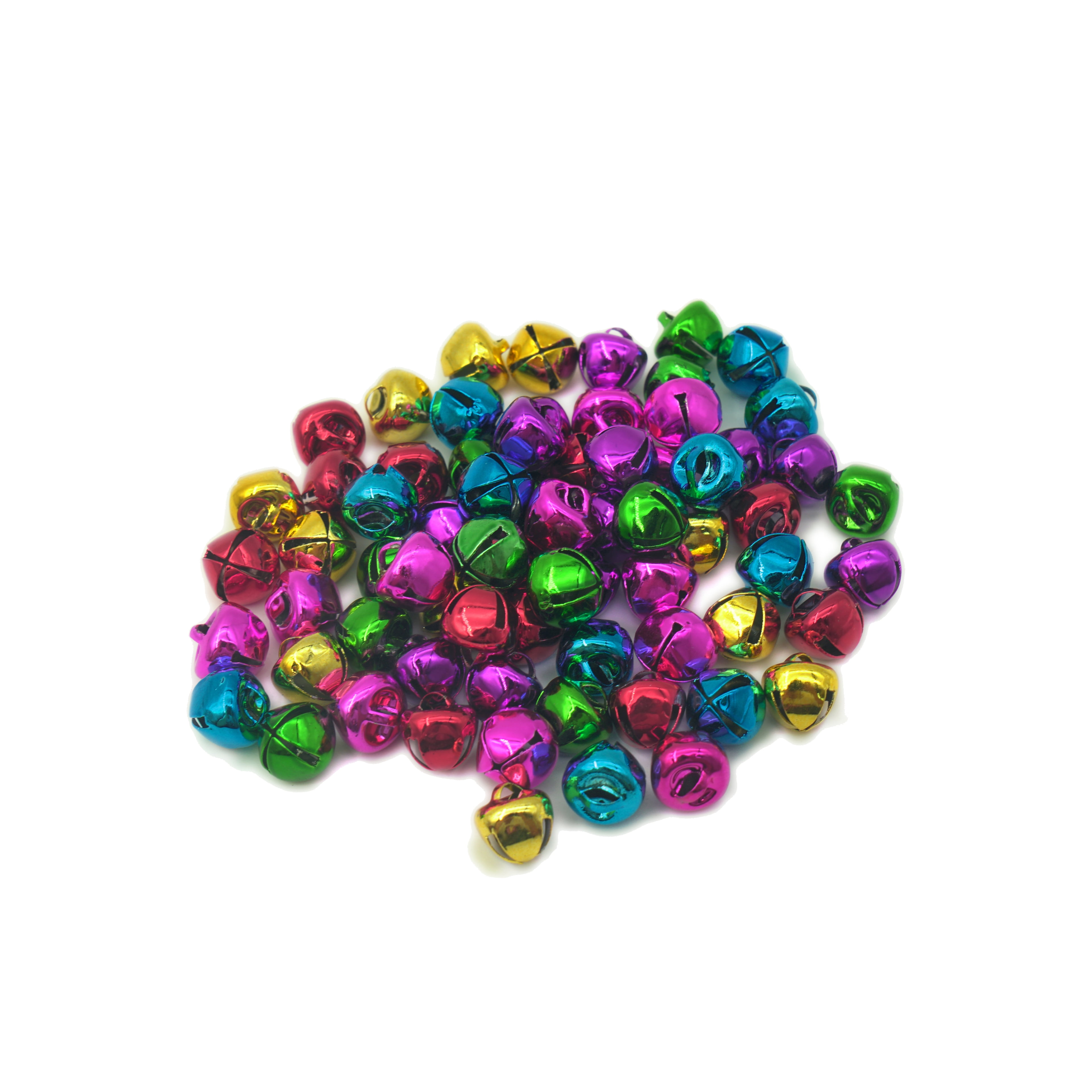 12 Packs: 70 ct. (840 total) 9mm Assorted Jingle Bells by Creatology ...