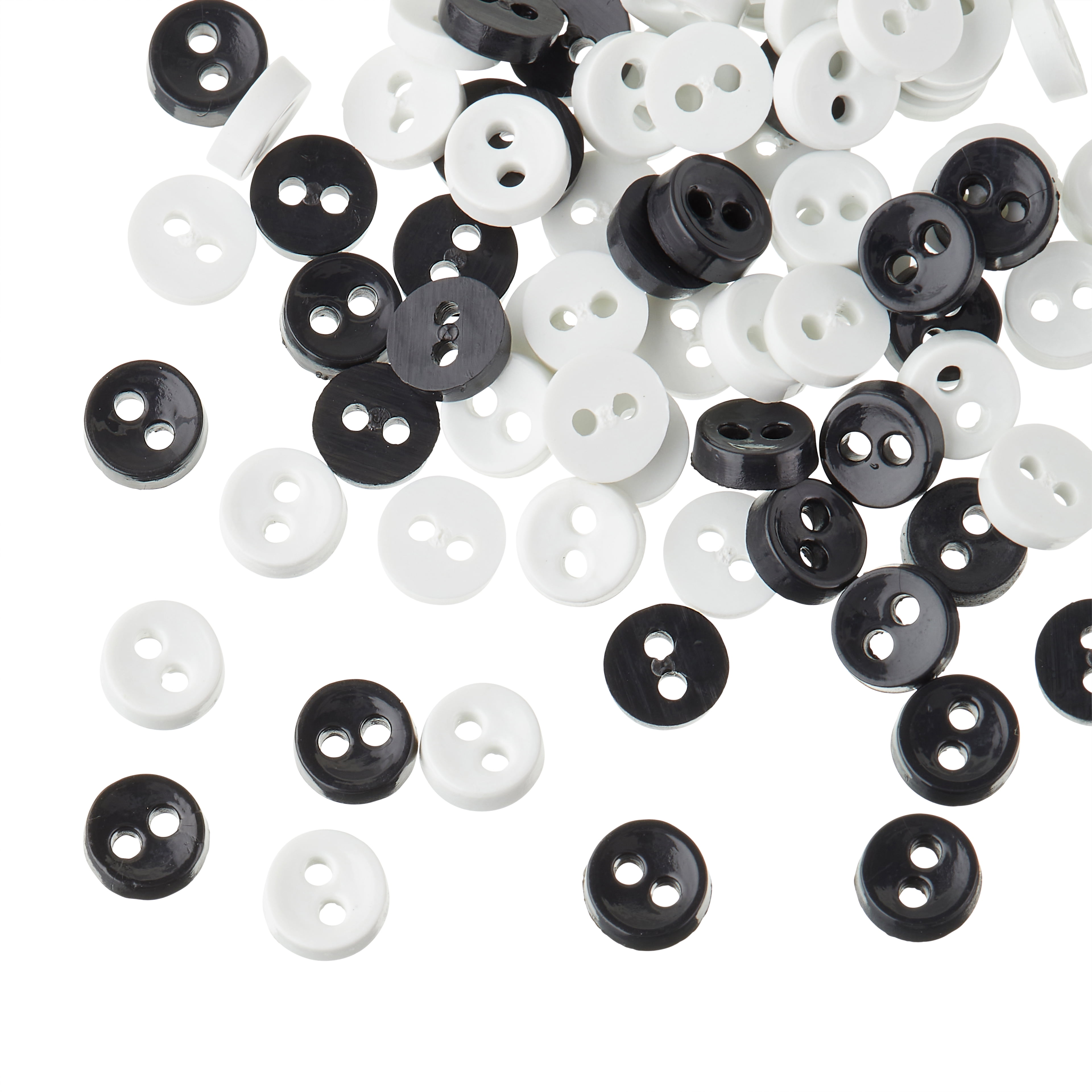 12 Packs: 75 ct. (900 total) Favorite Findings™ 1/4" Black & White ...