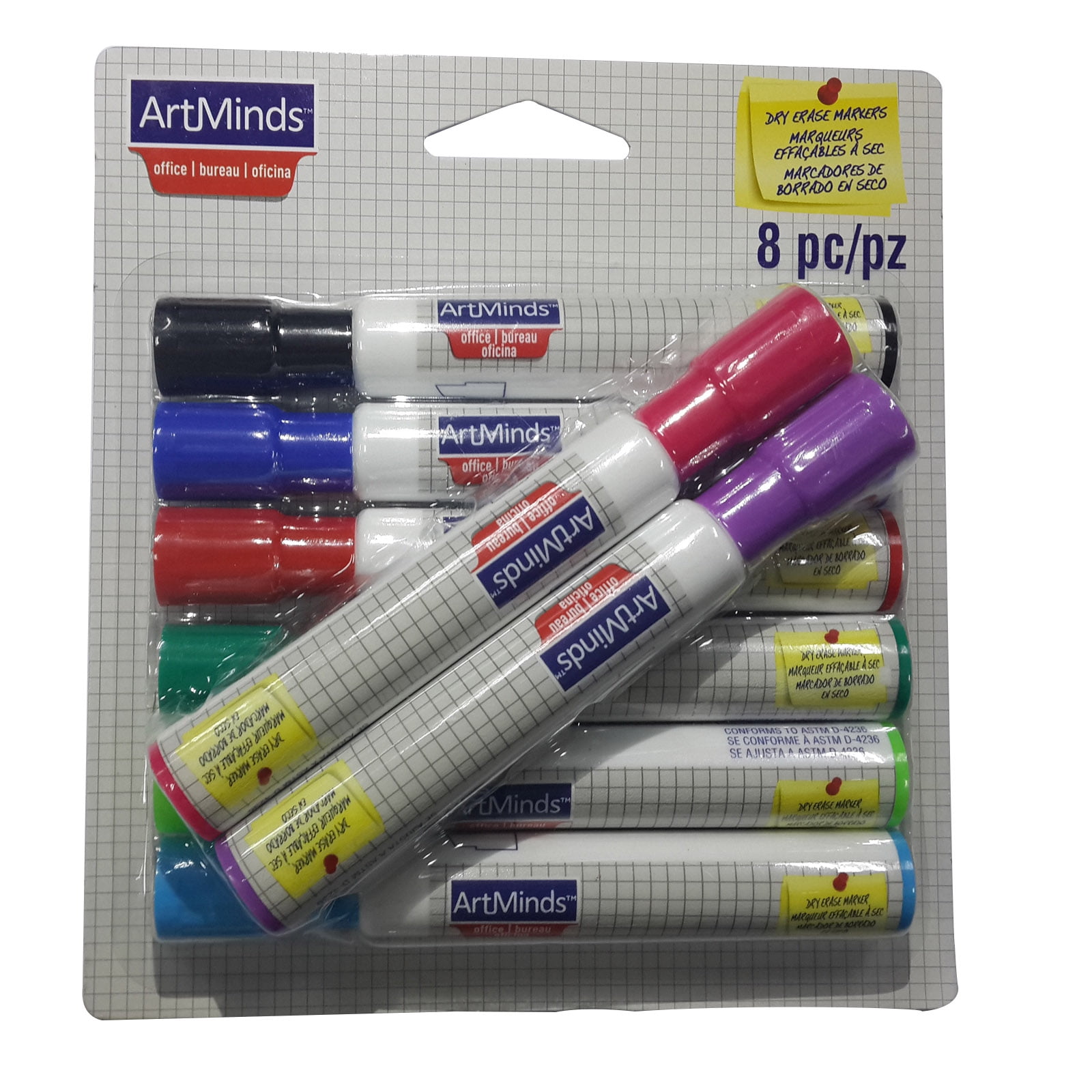 12 Packs: 8 ct. (96 total) Dry Erase Markers by ArtMinds - Walmart.com