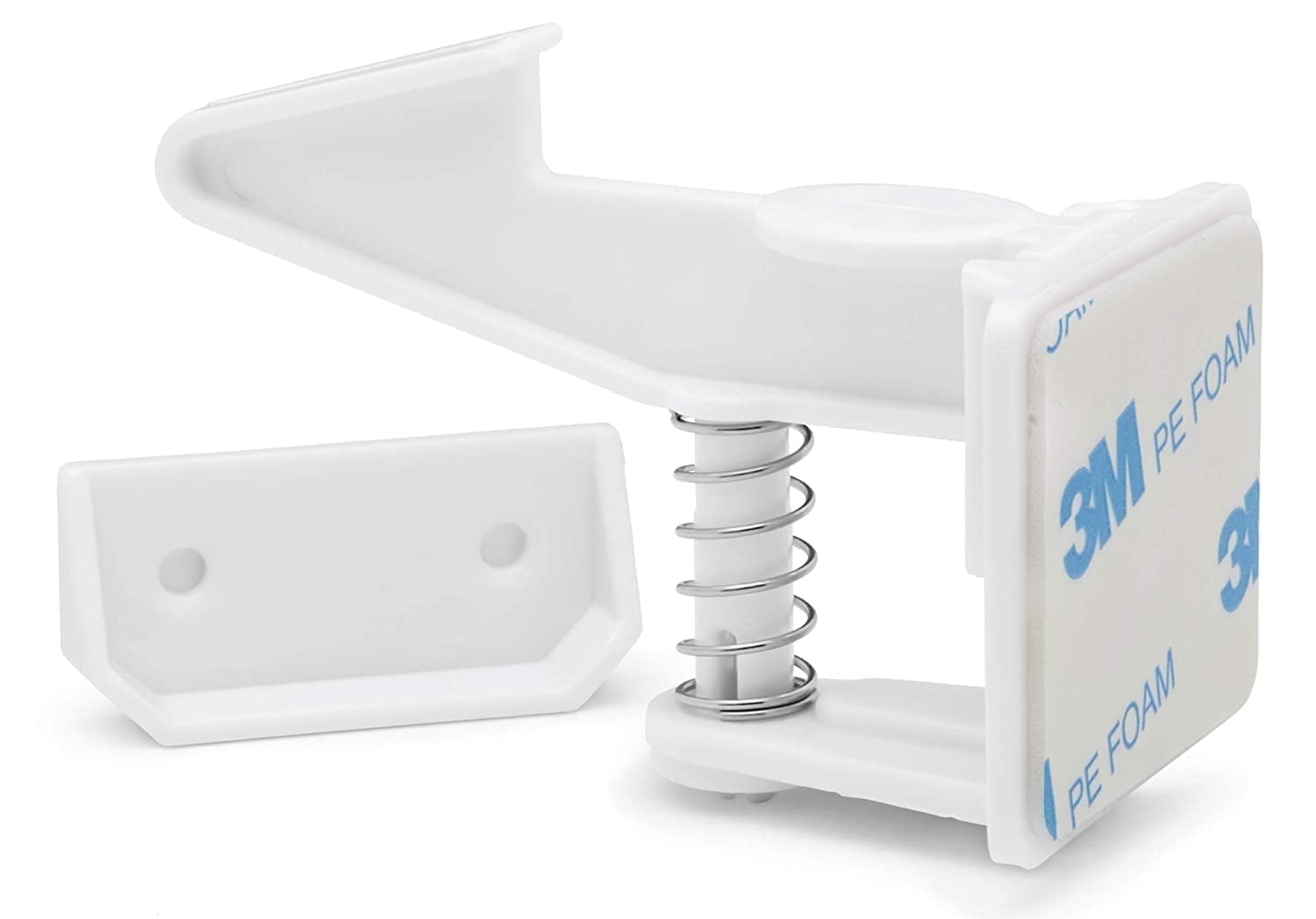 12-Packs Child Safety Cabinet Locks, Baby Proof Door & Drawer Latches ...