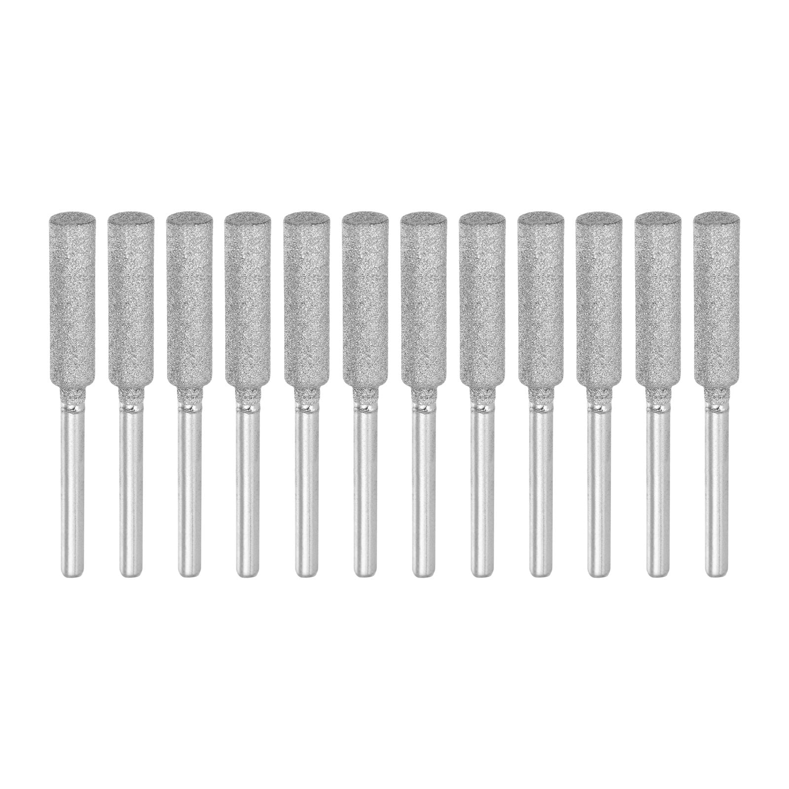 12 Packs Diamond Chainsaw Sharpener Bits 7/32" 5.5mm Cylinder Head ...