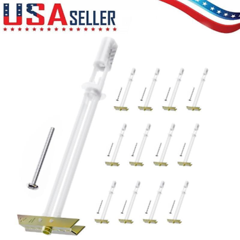 12 Packs Drywall Anchor with Included Bolts for 1/4”-20 Heavy Duty ...