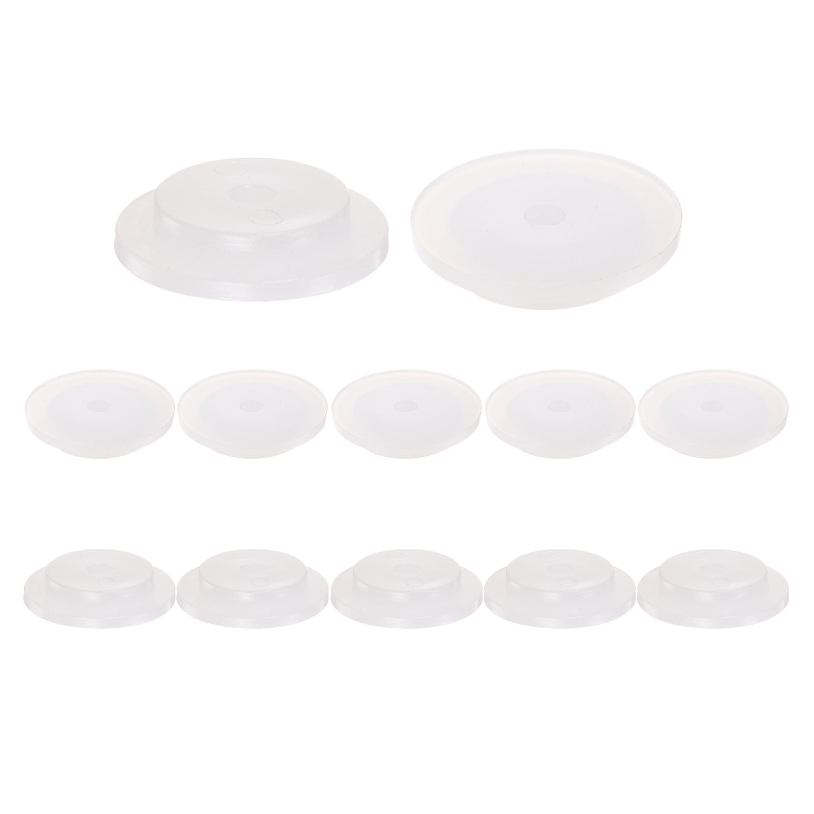 12 Packs Flanged Sleeve Bearings Plastic Bushings 4.1mm Bore x 17.9mm ...