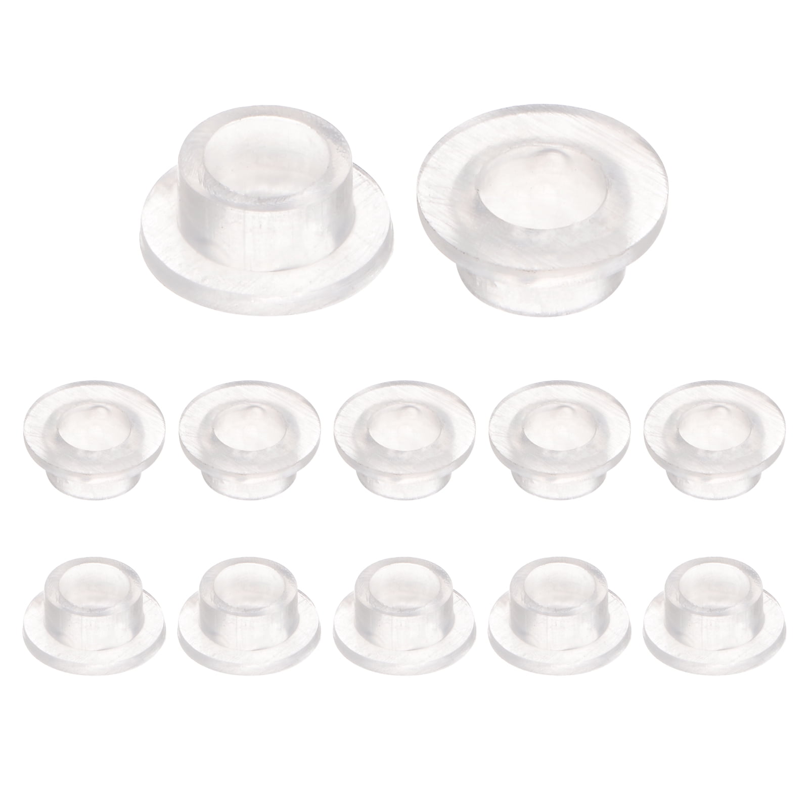 12 Packs Flanged Sleeve Bearings Plastic Bushings 5.2mm Bore x 7.1mm OD ...