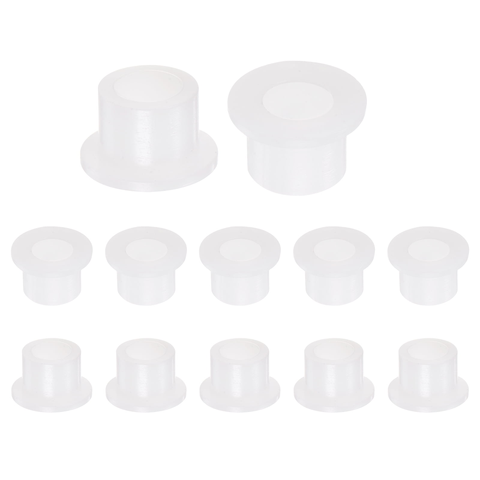 12 Packs Flanged Sleeve Bearings Plastic Bushings 5.5mm Bore x 8.5mm OD ...