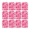 12 Packs Flower Wall Panel Set, Artificial Flower Wall Backdrop Decor ...