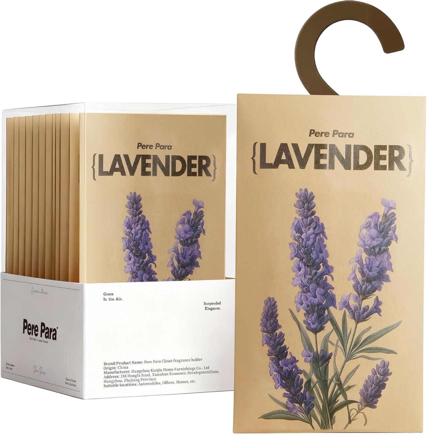 12 Packs Lavender Potpourri Scented Sachets for Closet & Drawer ...